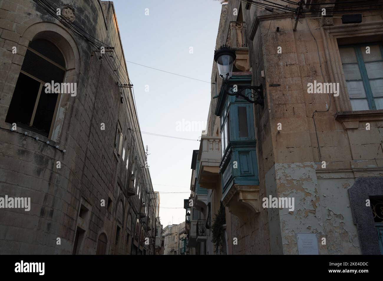 Malta Rabat medieval village building street Stock Photo - Alamy