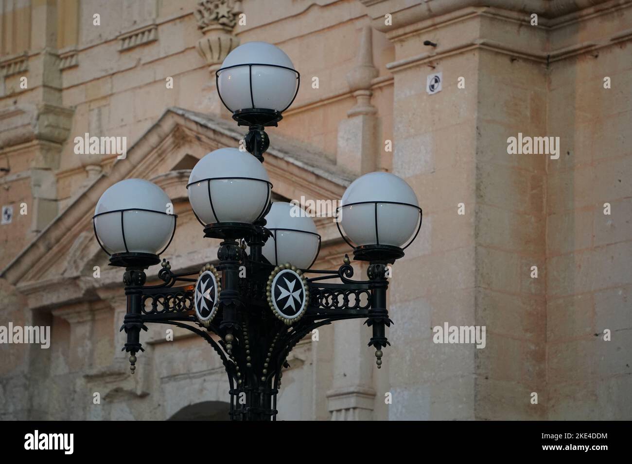 Malta Rabat medieval village building street Stock Photo - Alamy