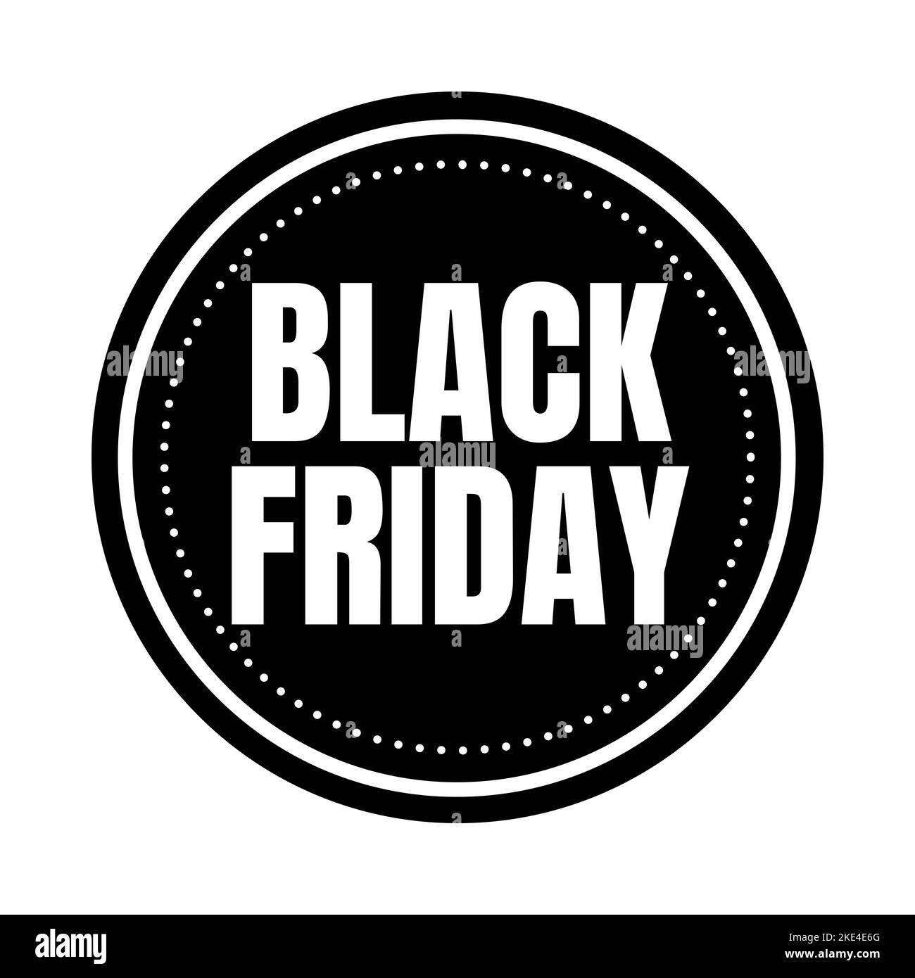 Black friday symbol icon illustration Stock Photo - Alamy