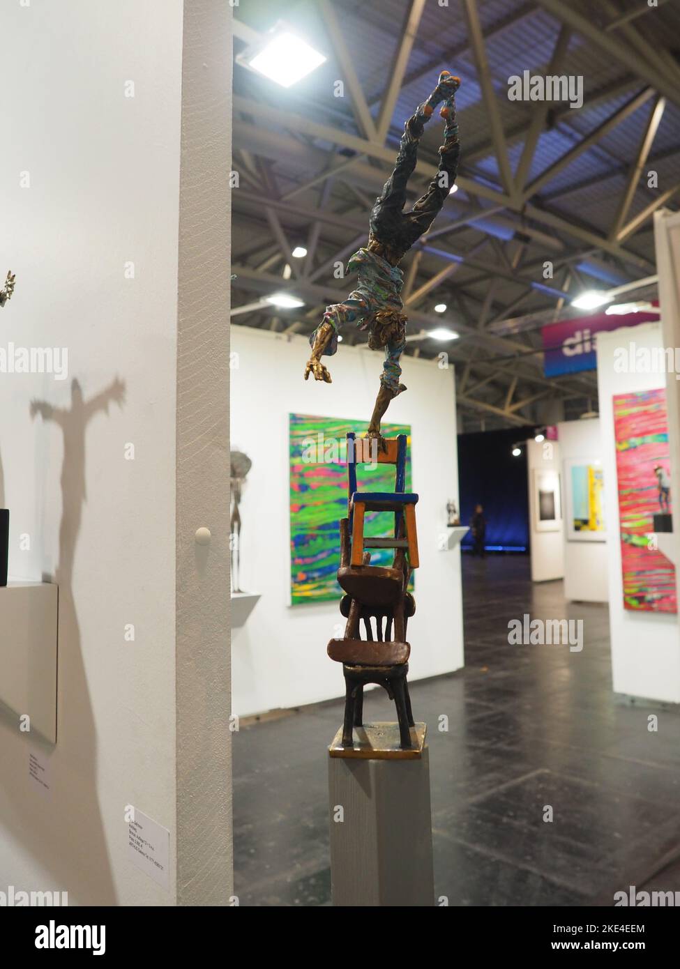 The artworks at Discovery Art Fair Frankfurt 2022 by artist Vitali ...