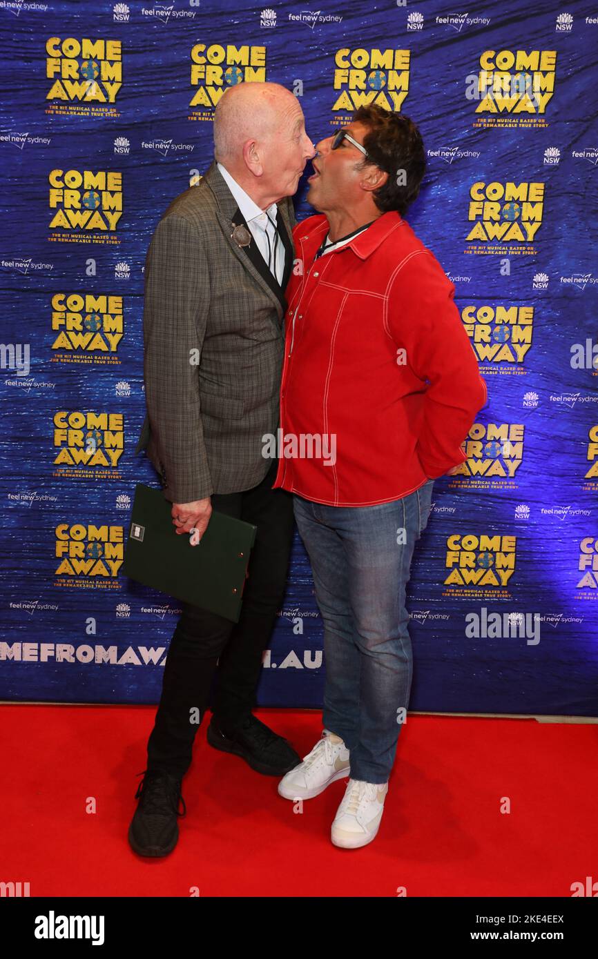 Sydney, Australia. 10th November 2022. Bruce Pollack and Nasser Sultan ...