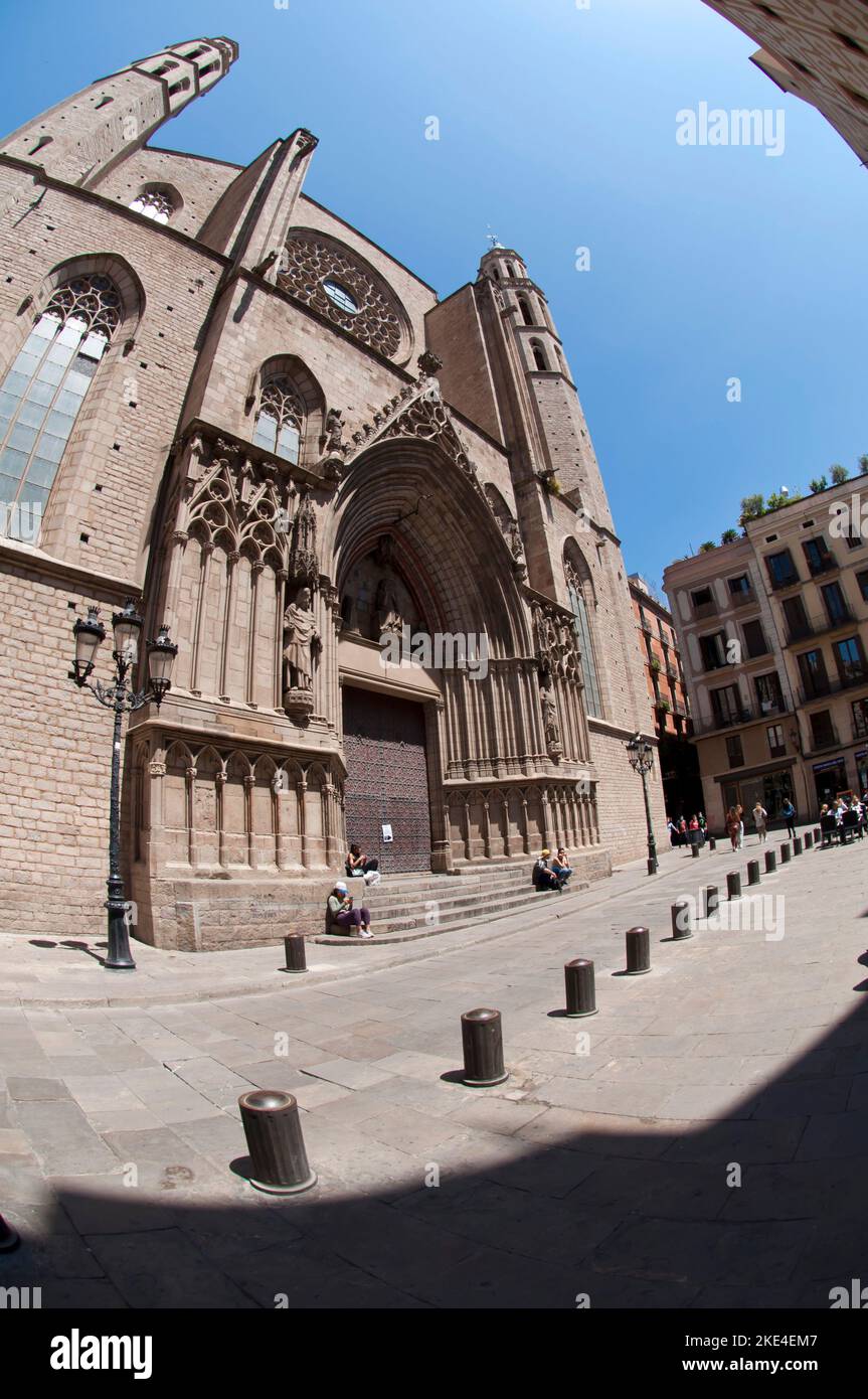 Basílica de santa maria del mar hi-res stock photography and images - Alamy