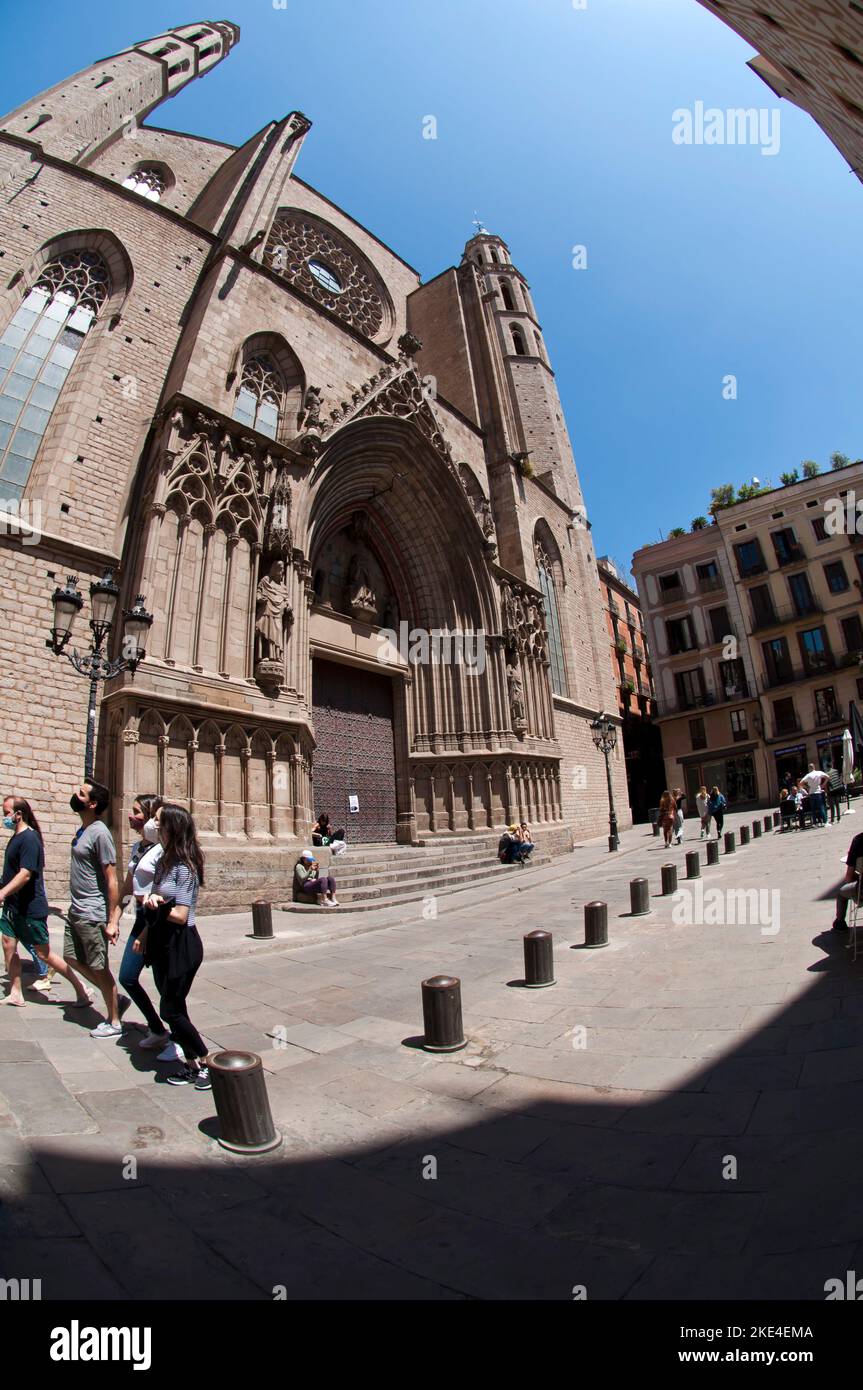 Basílica de santa maria del mar hi-res stock photography and images - Alamy