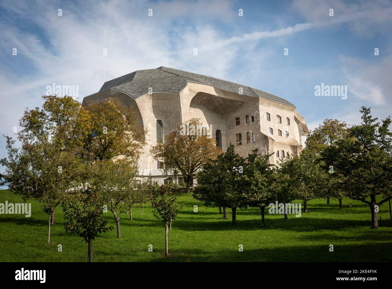 The Goetheanum, Dornach, Solothurn, Switzerland designed by Rudolf ...