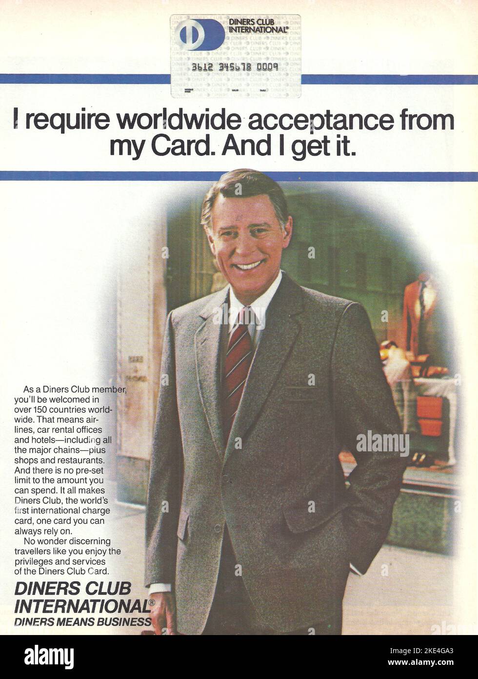 Visa card advert hi-res stock photography and images - Alamy