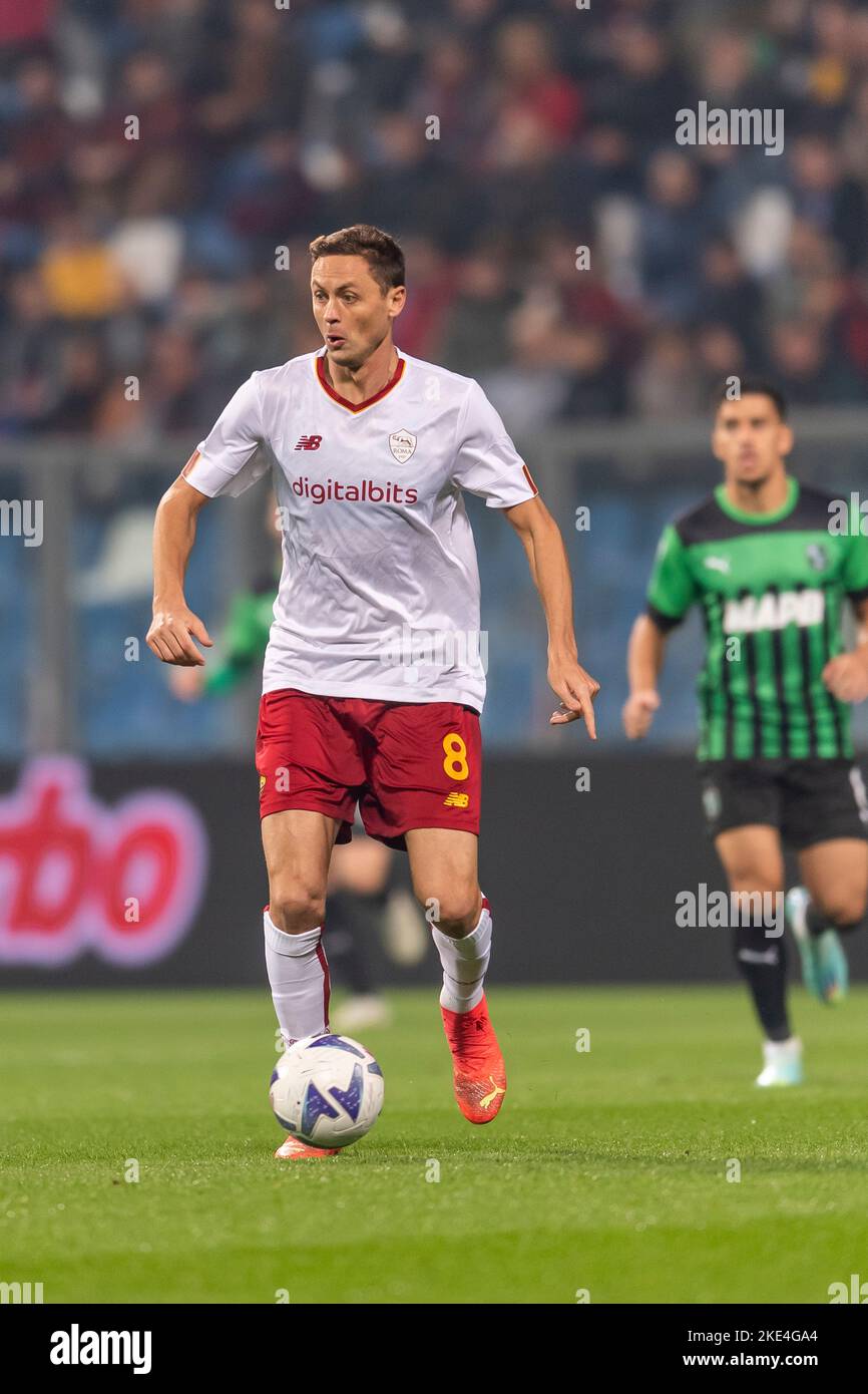 Reggio Emila, Italy. November 9, 2022, Nemanja Matic (Roma) during the ...