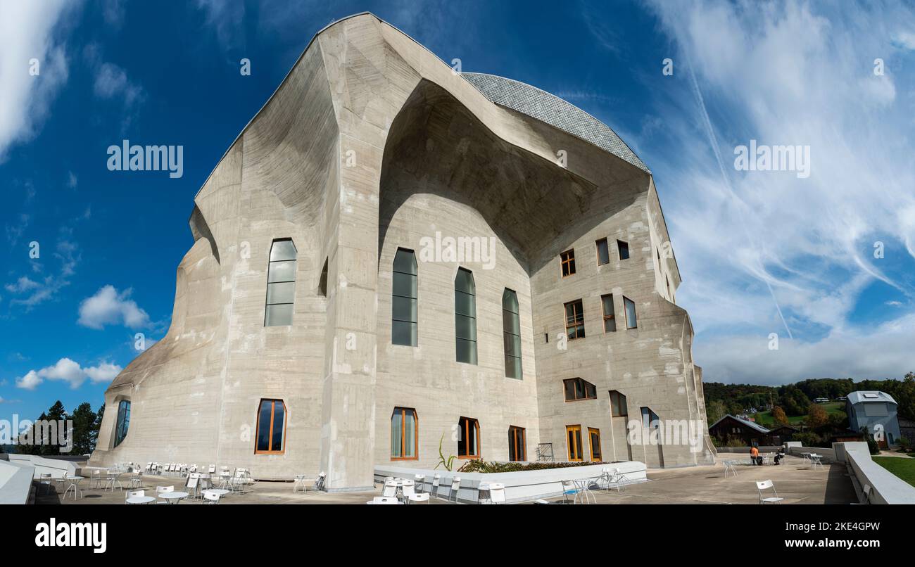 The Goetheanum, Dornach, Solothurn, Switzerland designed by Rudolf ...