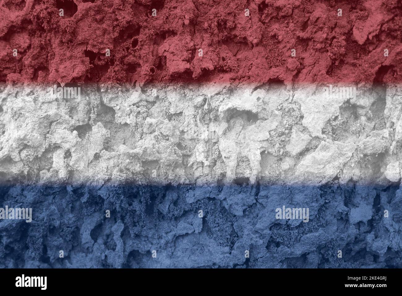 dutch flag texture as background Stock Photo - Alamy