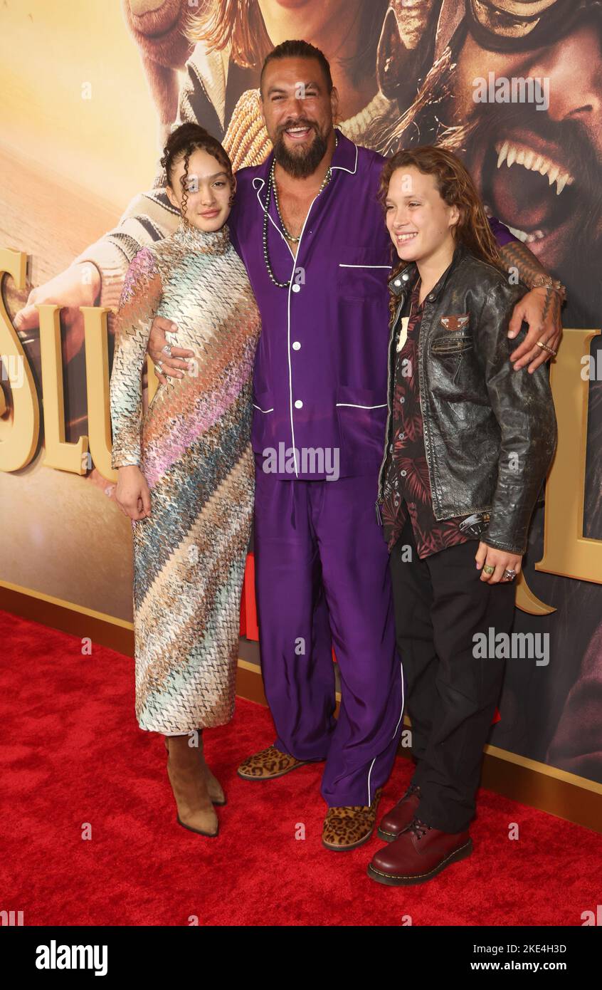 9 November 2022 -Los Angeles, California - Jason Momoa, Lola Iolani ...