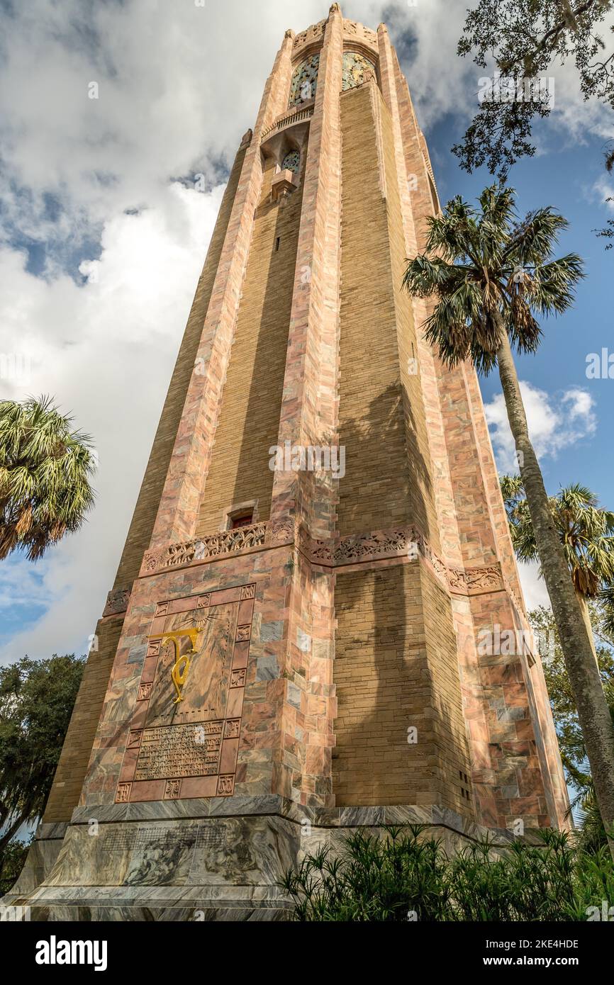 A low angle shot of the Bok Tower Gardens Stock Photo - Alamy
