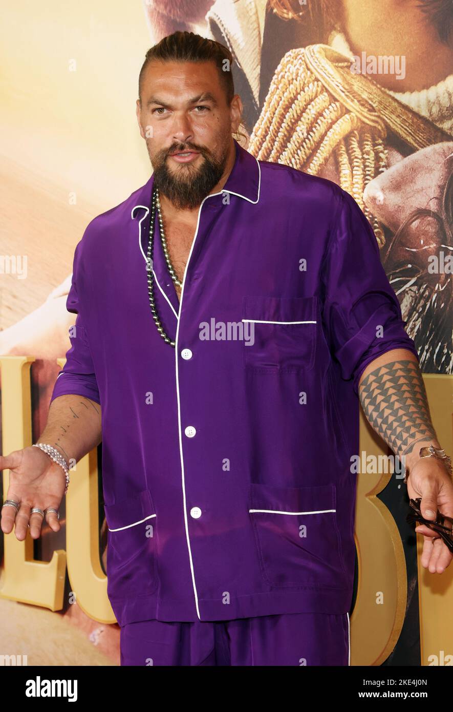 9 November 2022 -Los Angeles, California - Jason Momoa. the LA premiere ...