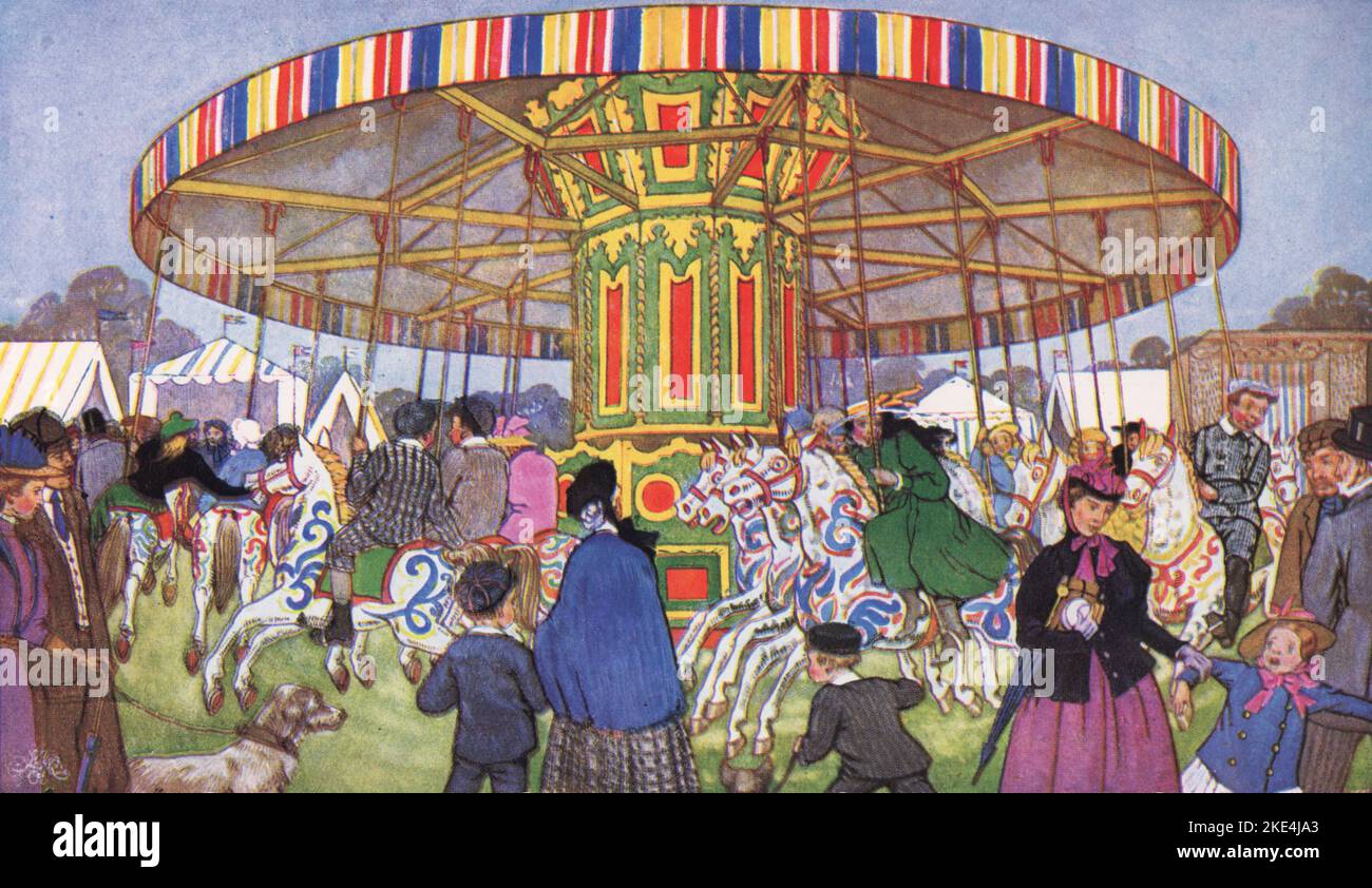Victorian carousel hi-res stock photography and images - Alamy