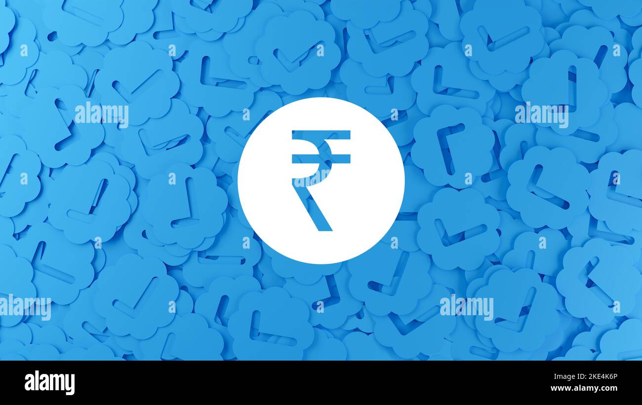 Blue verification badges hi-res stock photography and images - Alamy