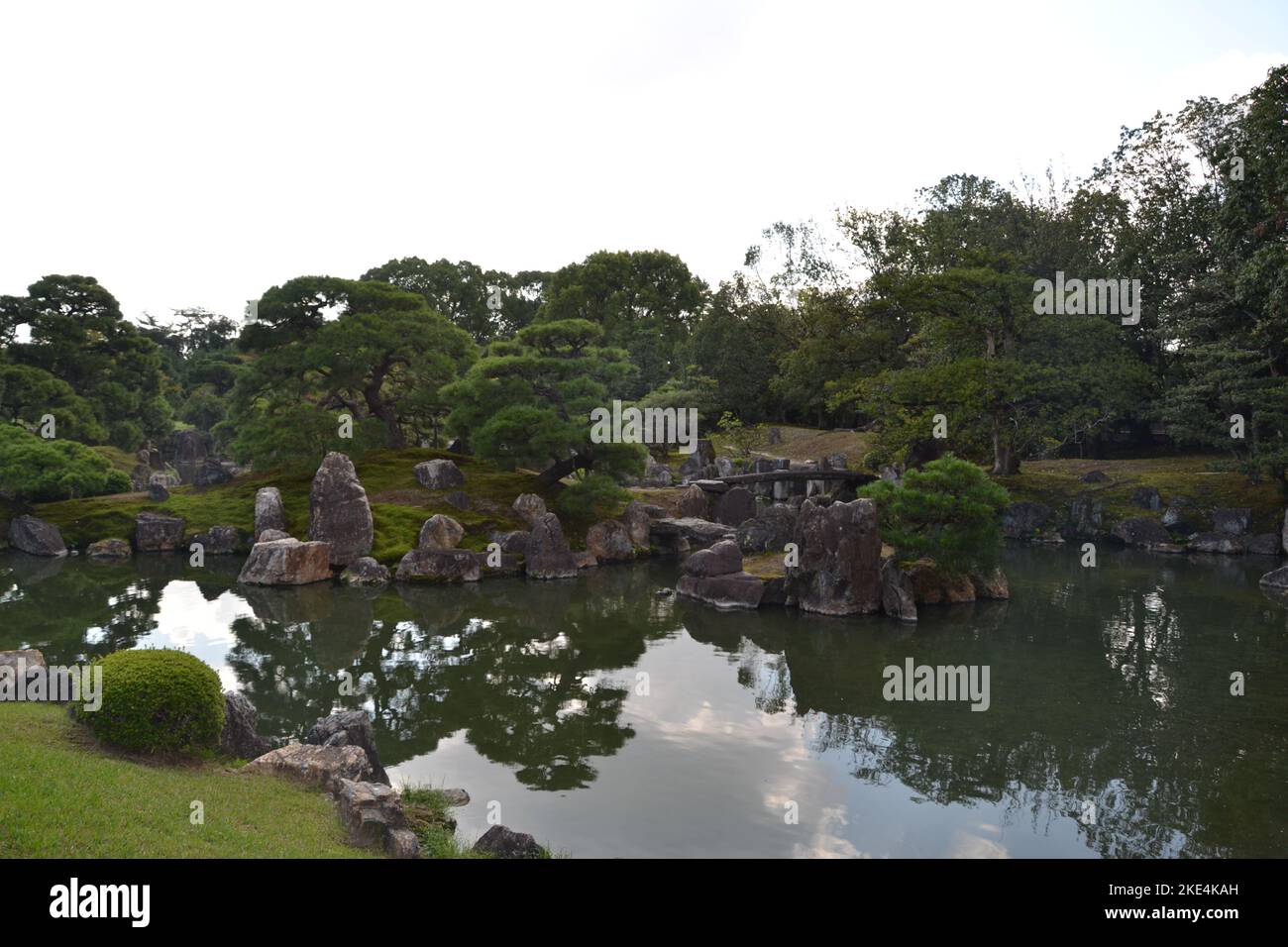 The courtyard of Nijo Castle in Kyoto, Japan Stock Photo - Alamy