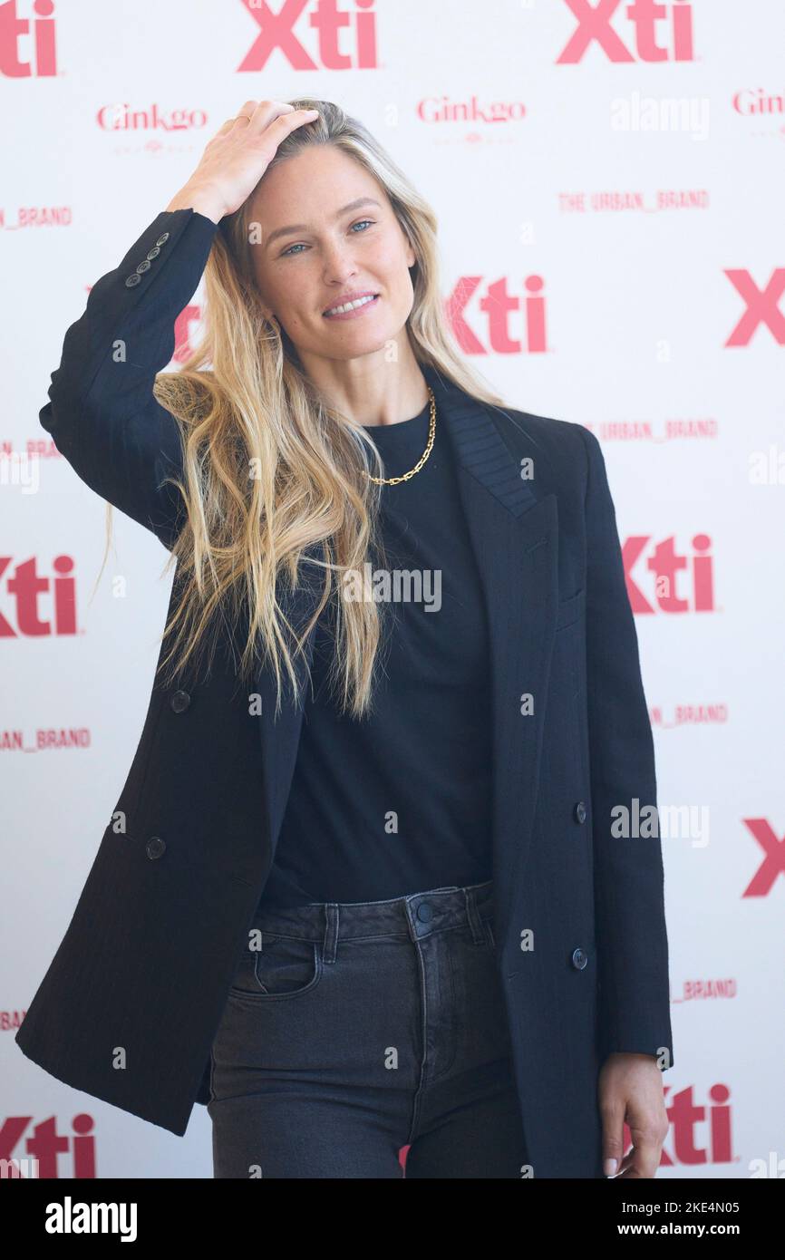 Madrid. Spain. 20221110, Bar Refaeli poses as new Xti ambassadress at ...