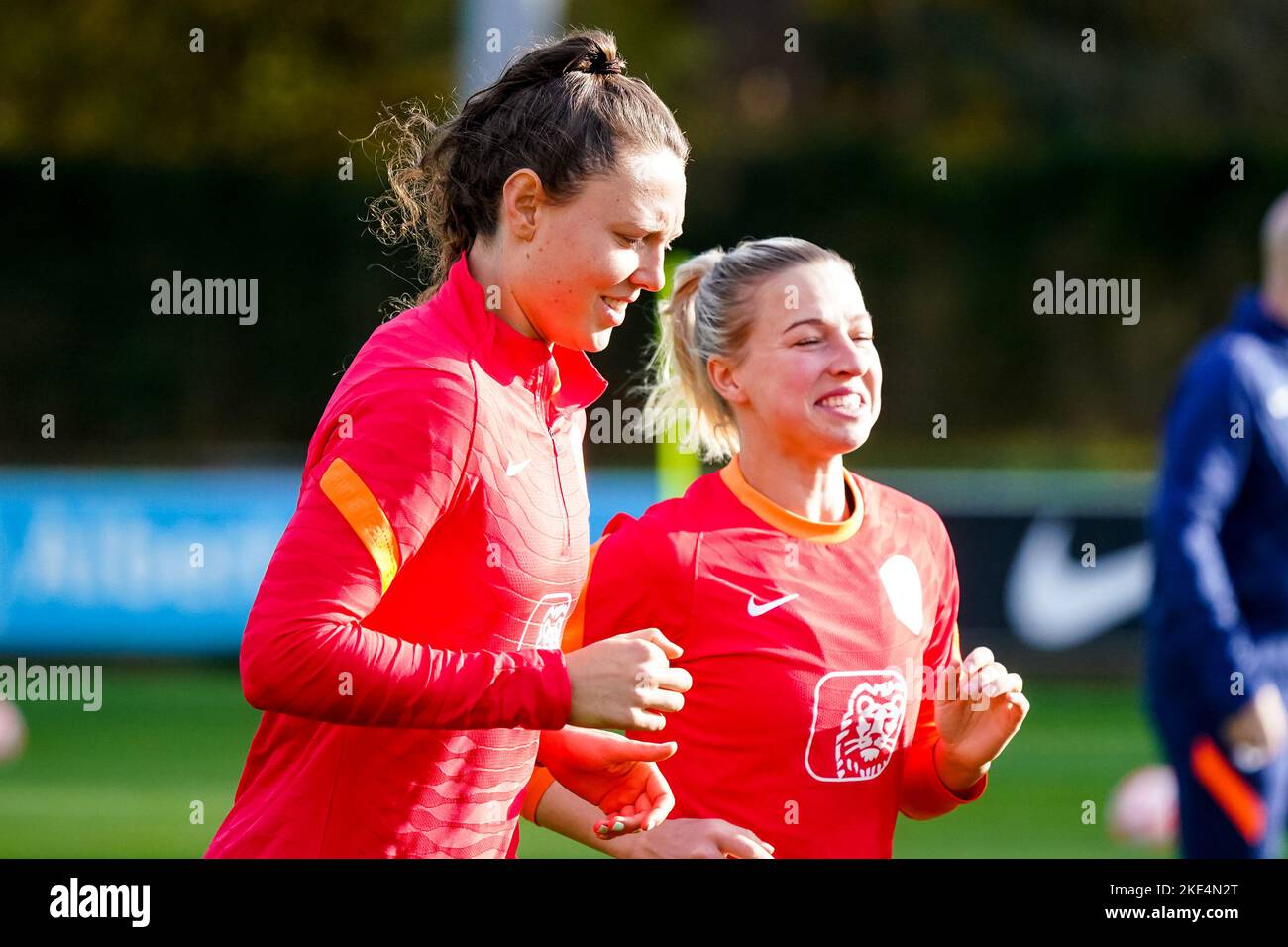 ZEIST, NETHERLANDS - NOVEMBER 10: Fenna Kalma of the Netherlands during ...