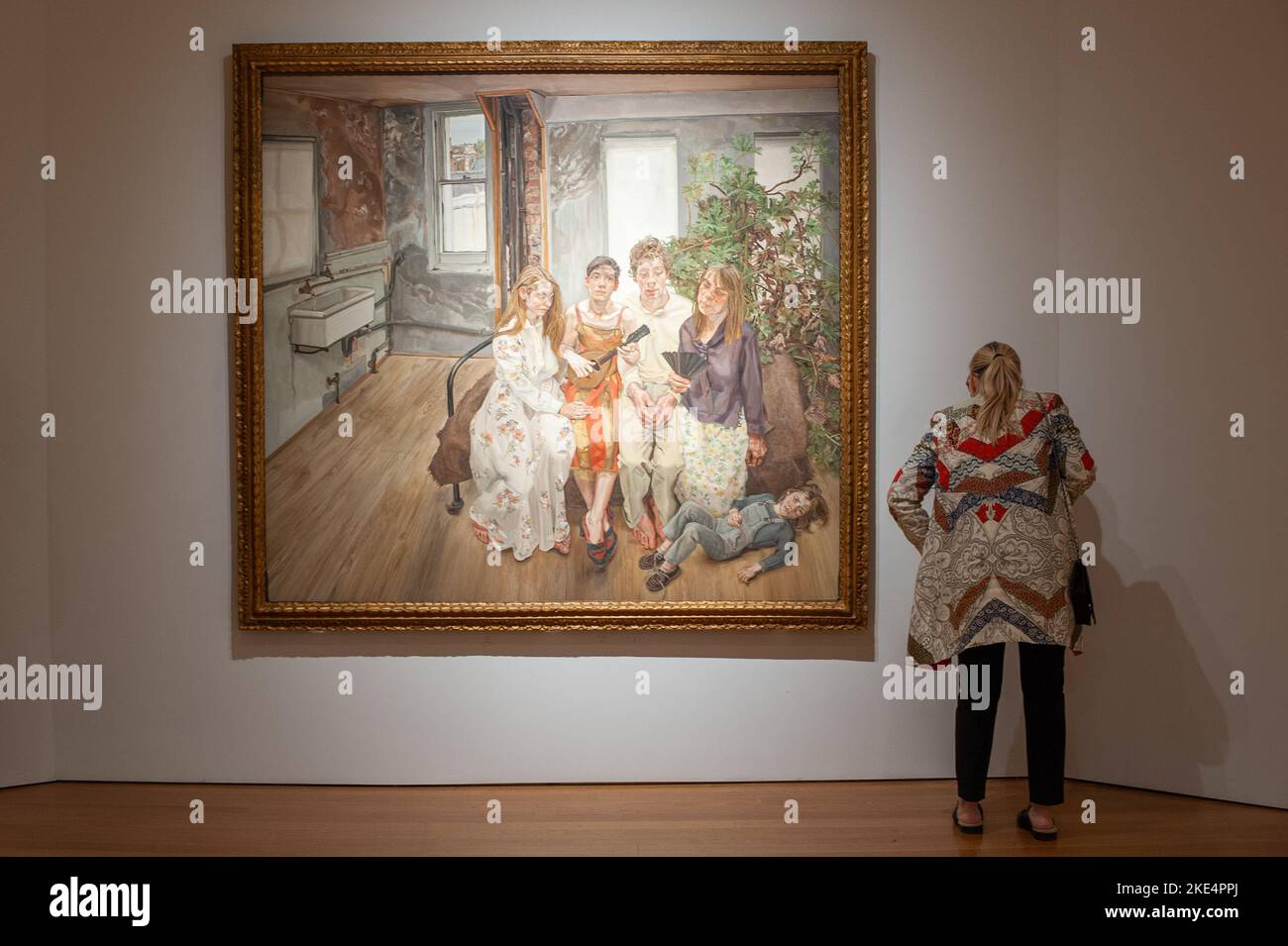 On Nov. 9, 2022 this lot item sold for $86 million. Lucian Freud (1922 ...