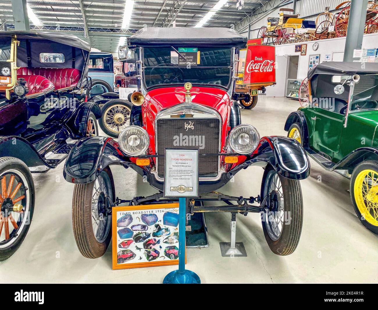 A 1926 Ford T Roadster on Display at the National Transport Museum ...