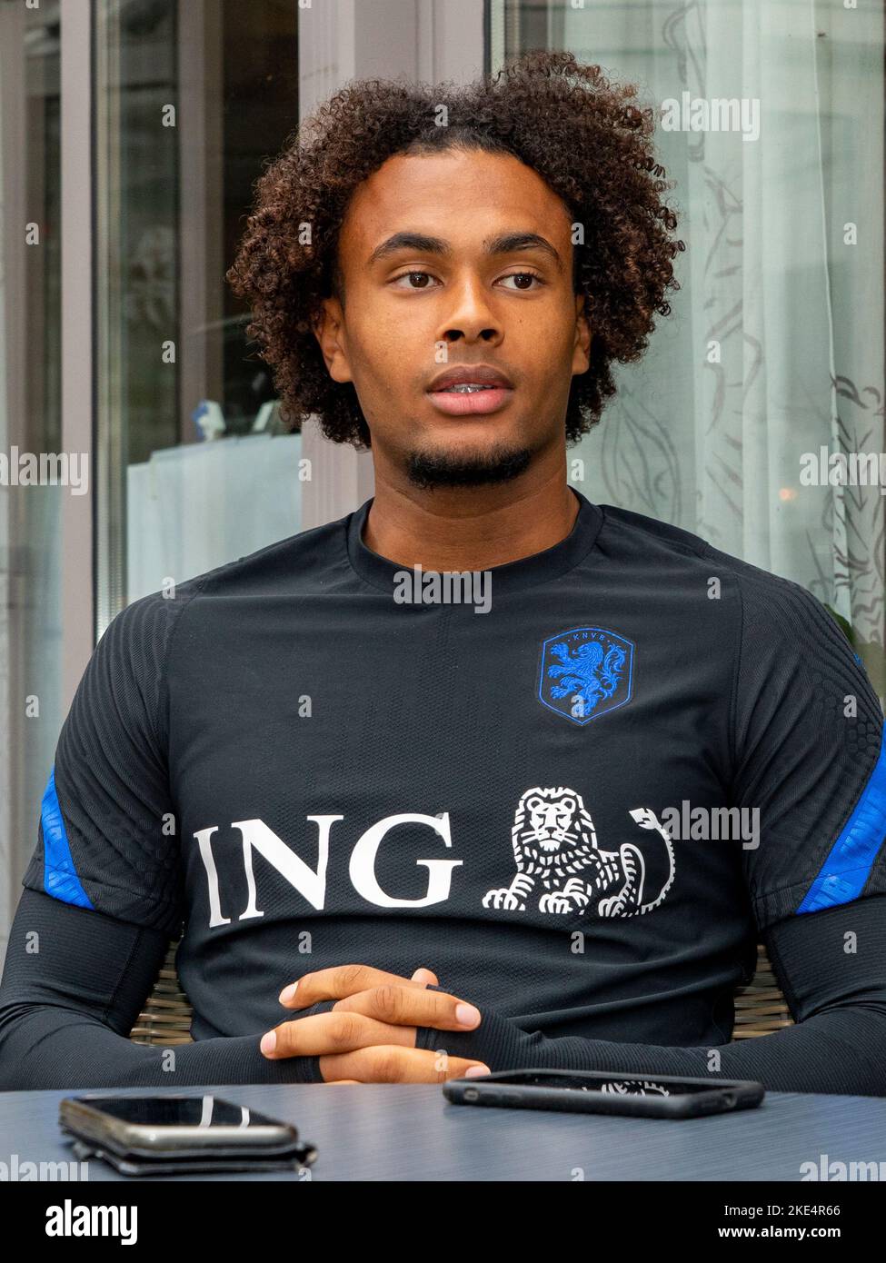 ZEIST, NETHERLANDS - SEPTEMBER 20: Joshua Zirkzee on September 20, 2022 ...