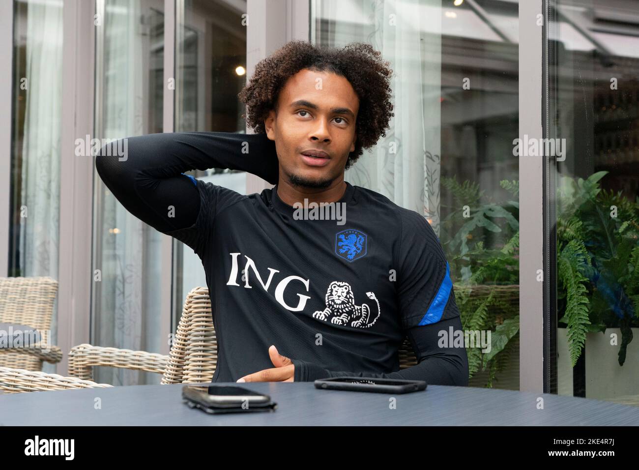 ZEIST, NETHERLANDS - SEPTEMBER 20: Joshua Zirkzee on September 20, 2022 ...