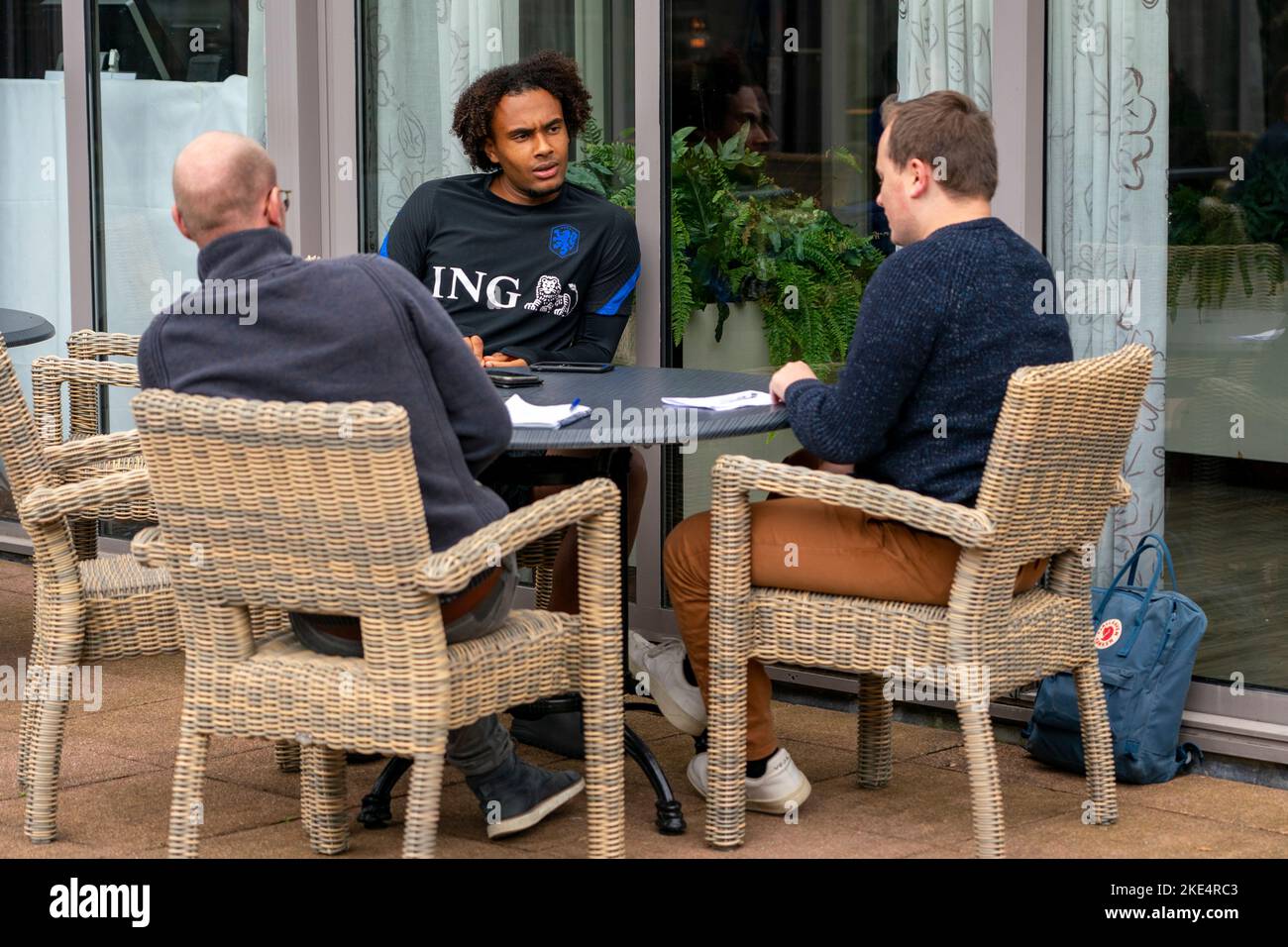 ZEIST, NETHERLANDS - SEPTEMBER 20: Joshua Zirkzee on September 20, 2022 ...