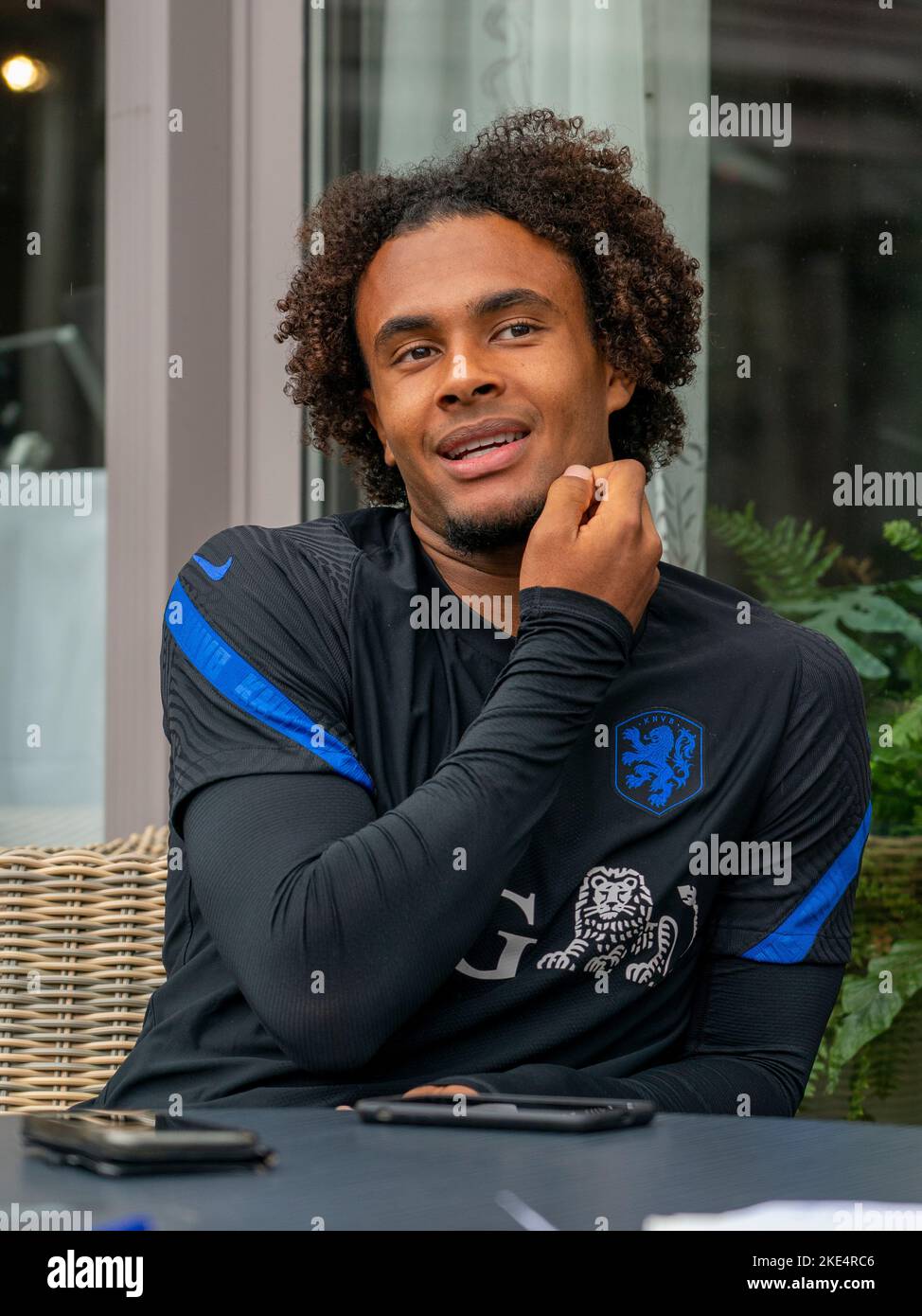 ZEIST, NETHERLANDS - SEPTEMBER 20: Joshua Zirkzee on September 20, 2022 ...