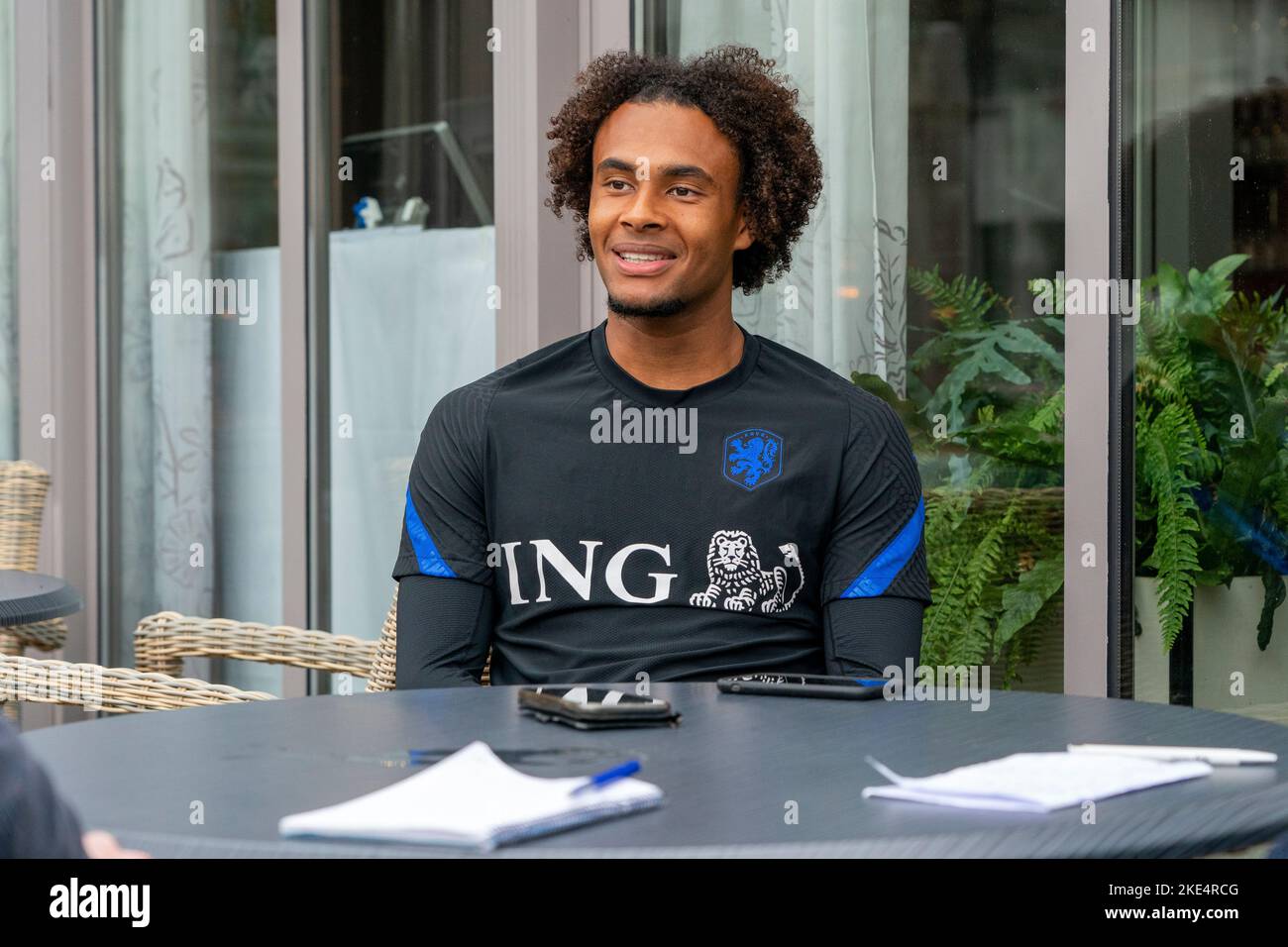 ZEIST, NETHERLANDS - SEPTEMBER 20: Joshua Zirkzee on September 20, 2022 ...
