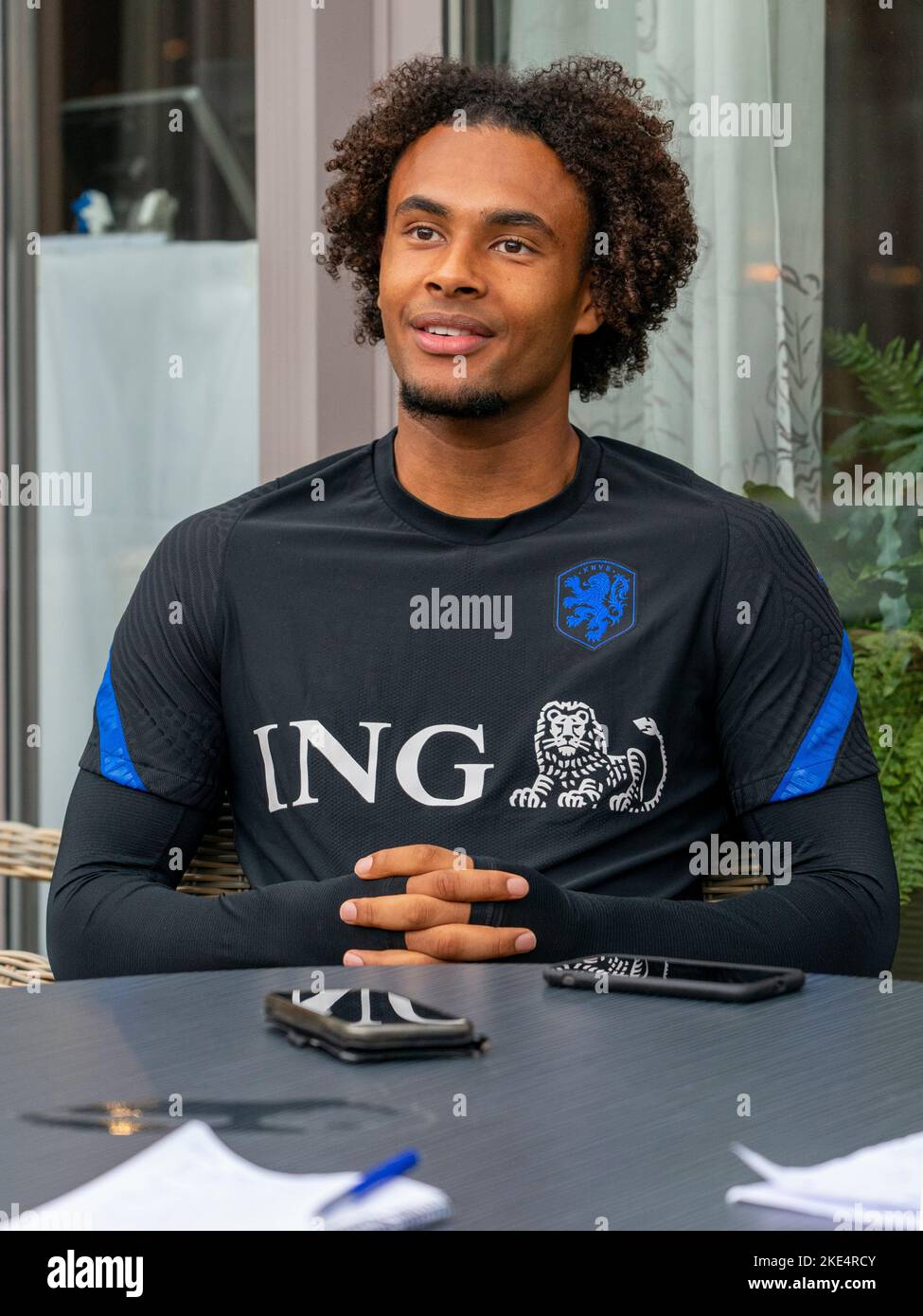 ZEIST, NETHERLANDS - SEPTEMBER 20: Joshua Zirkzee on September 20, 2022 ...