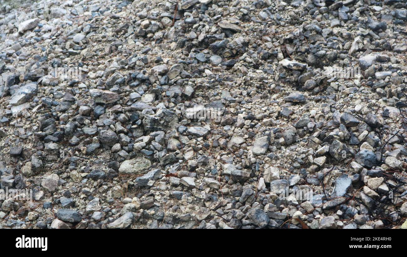 sulfur rocks in volcanic tourist spots Stock Photo - Alamy