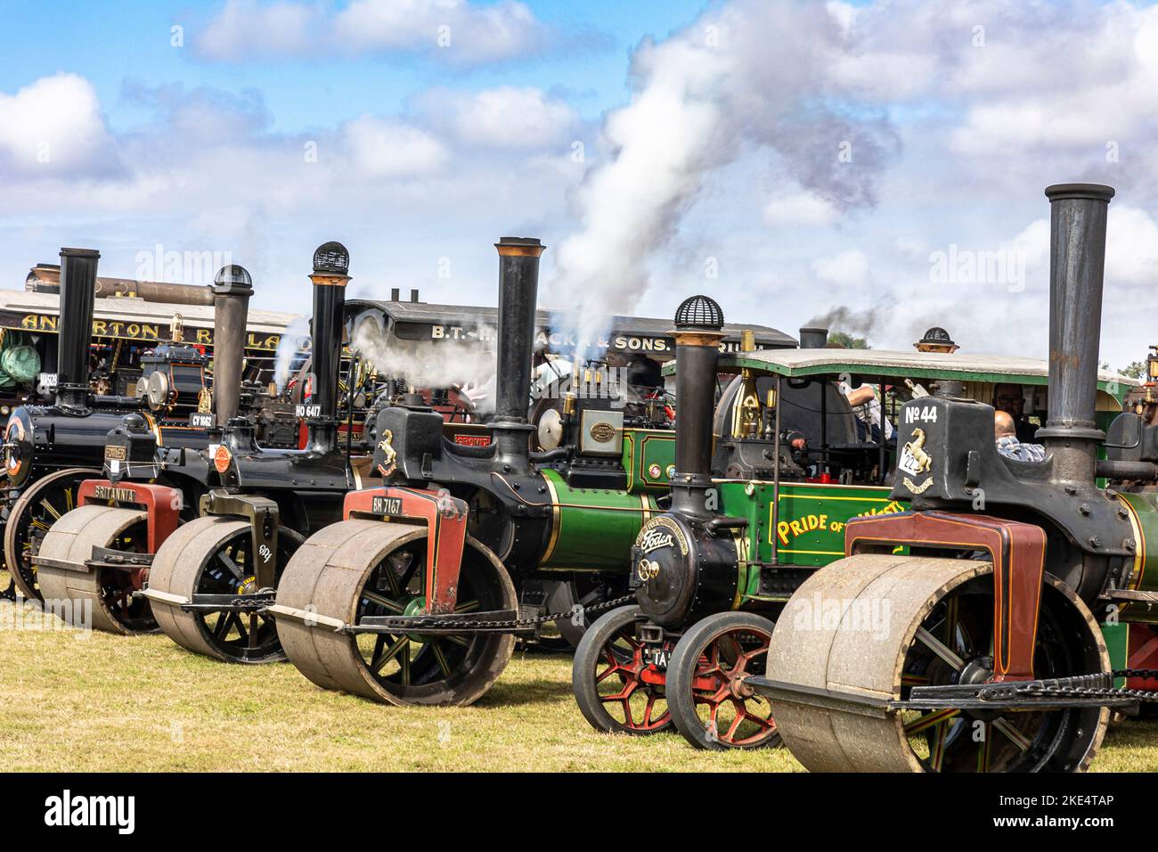 West of England Great Steam Engine Rally. Model and Full-size steam ...