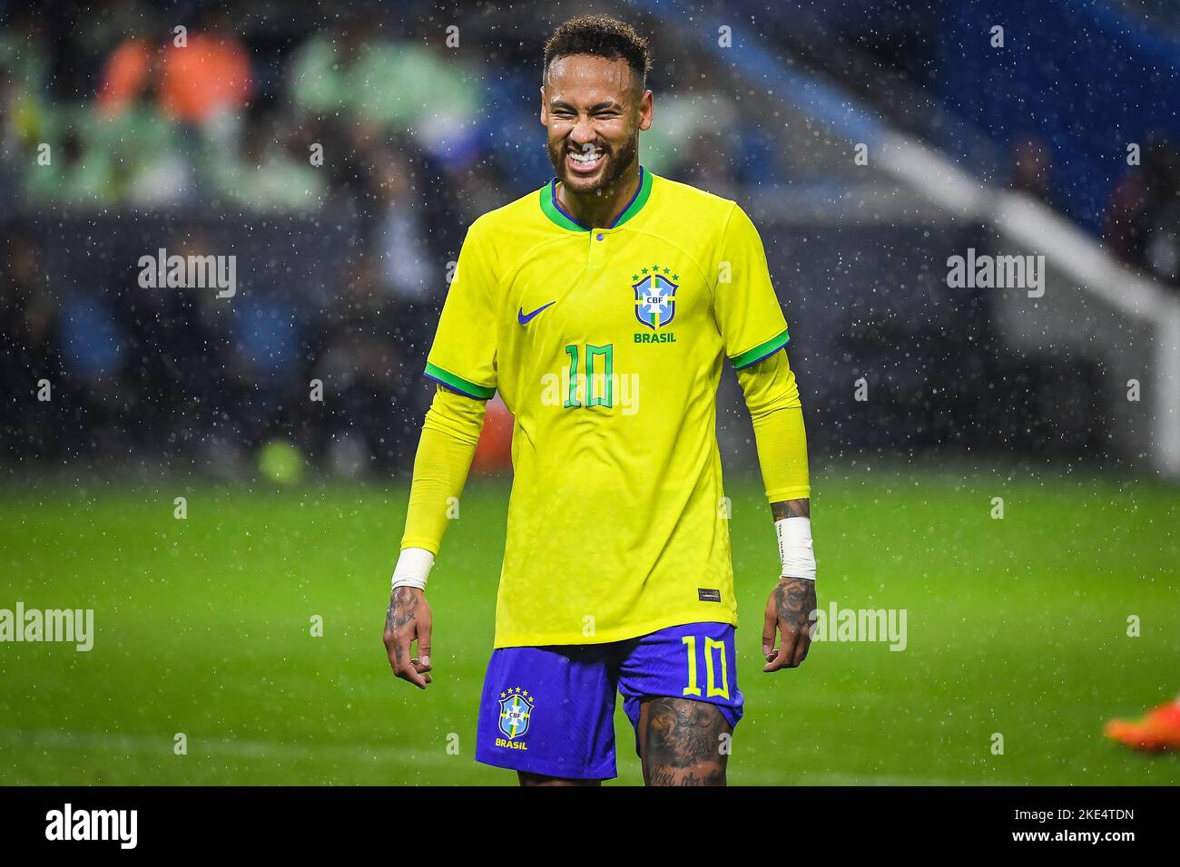 NEYMAR JR of Brazil during the International Friendly football match ...