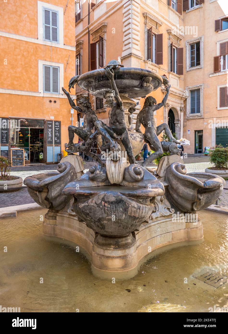 Rome, Italy - 04/12/2018: the fountain of the turtles Stock Photo - Alamy