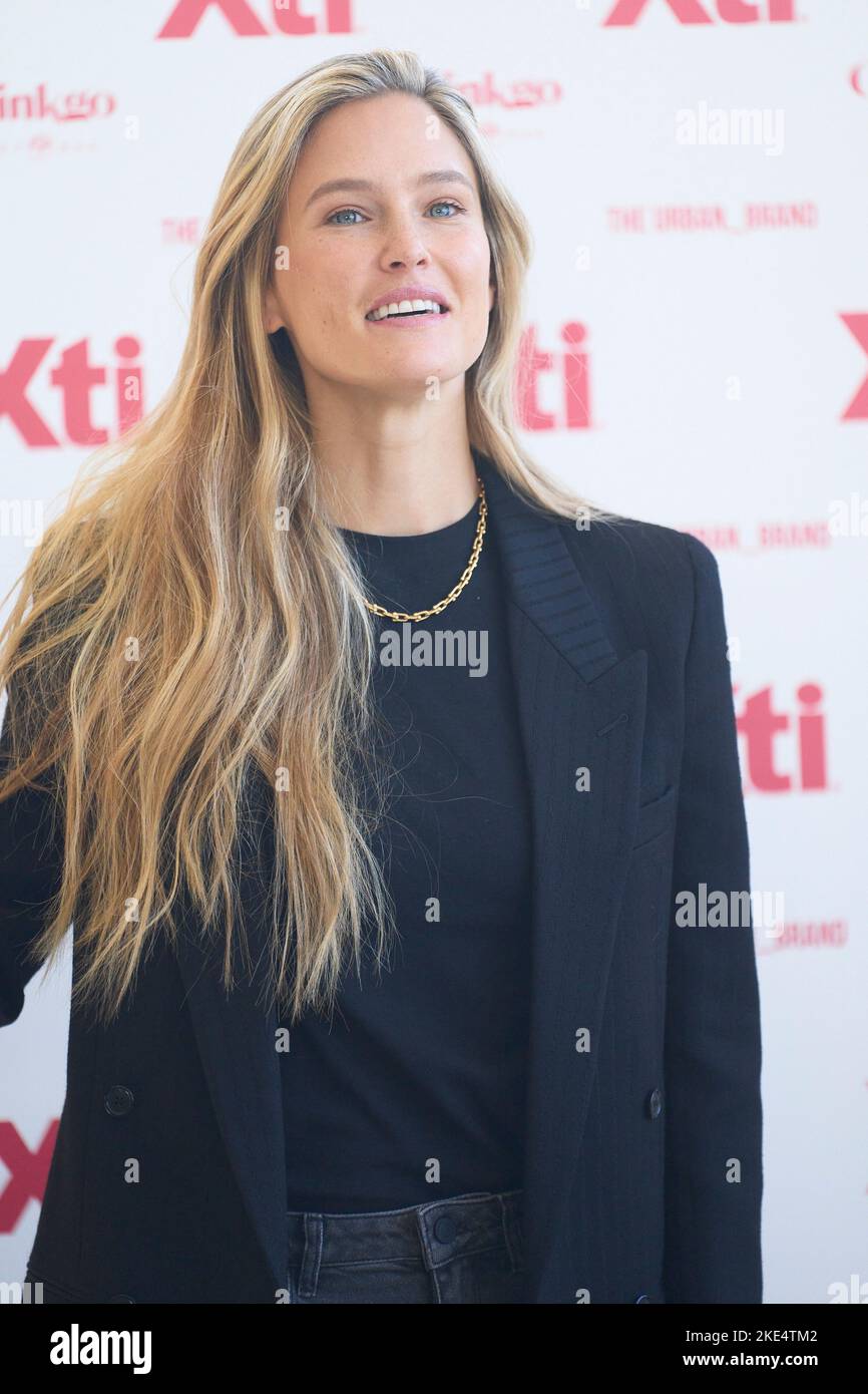 November 10, 2022, Madrid, Madrid, Spain: Bar Refaeli poses as new Xti ...