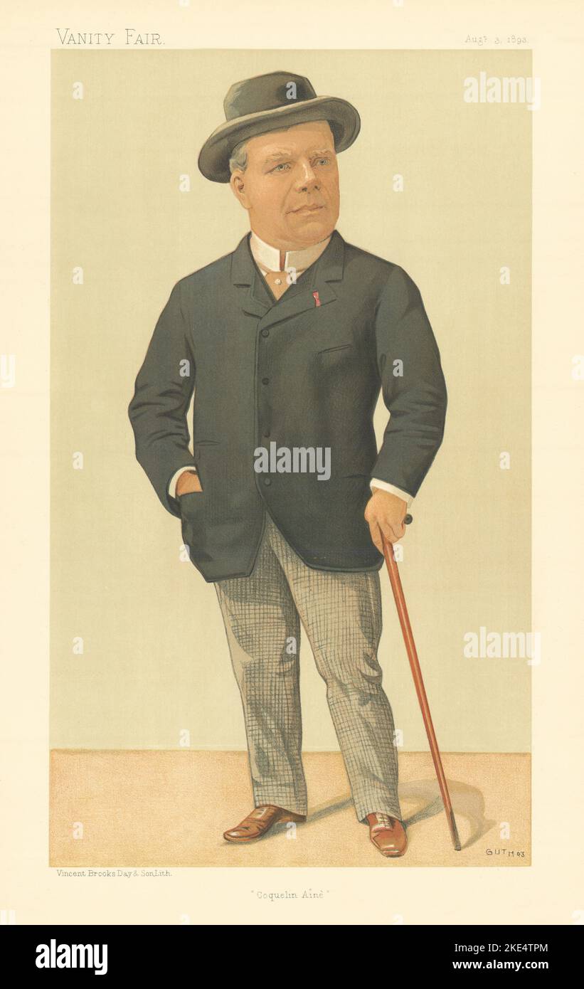 Benoit constant coquelin hi-res stock photography and images - Alamy