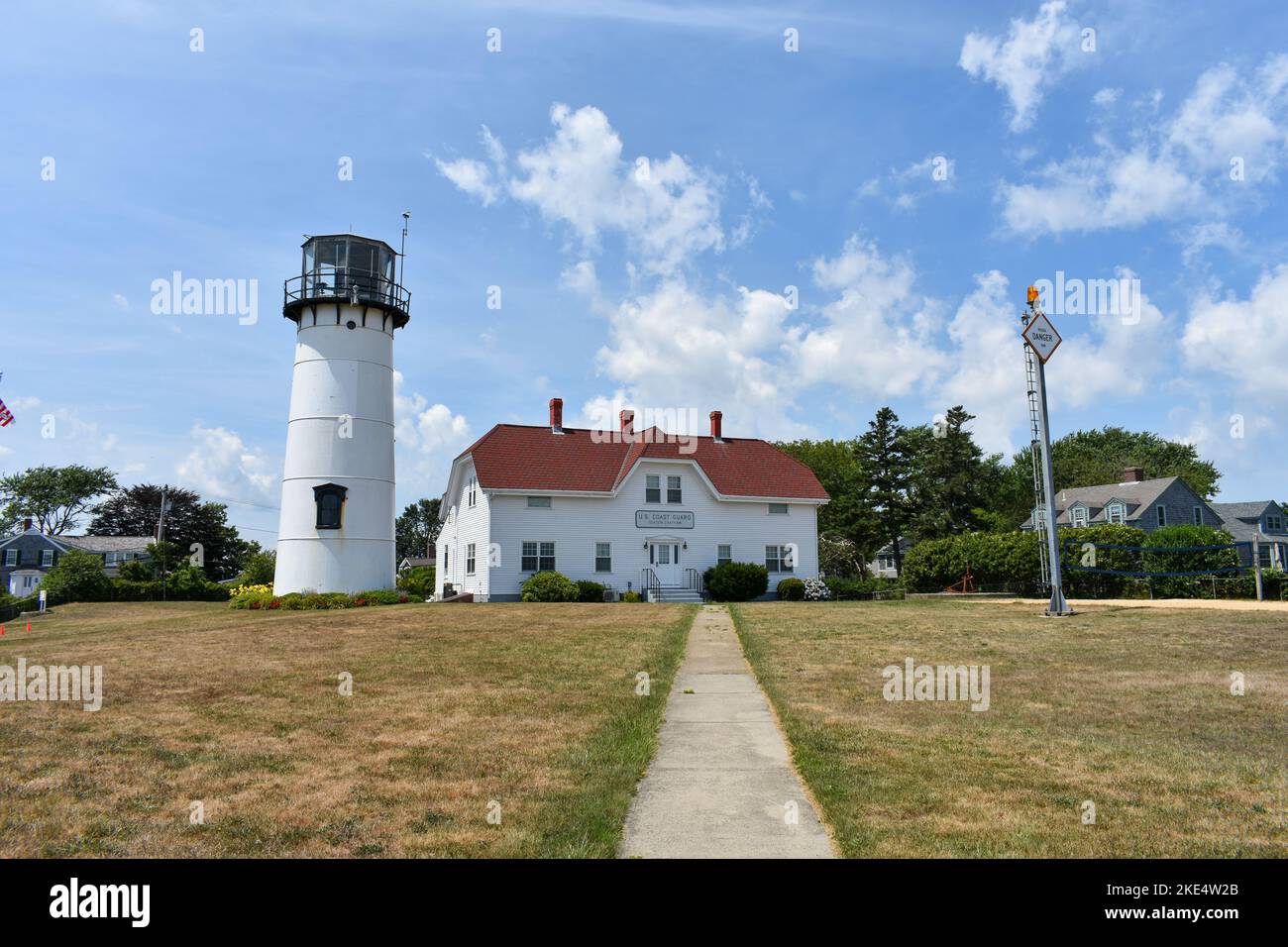Chatham Lighthouse in Chatham Massachusetts Stock Photo - Alamy
