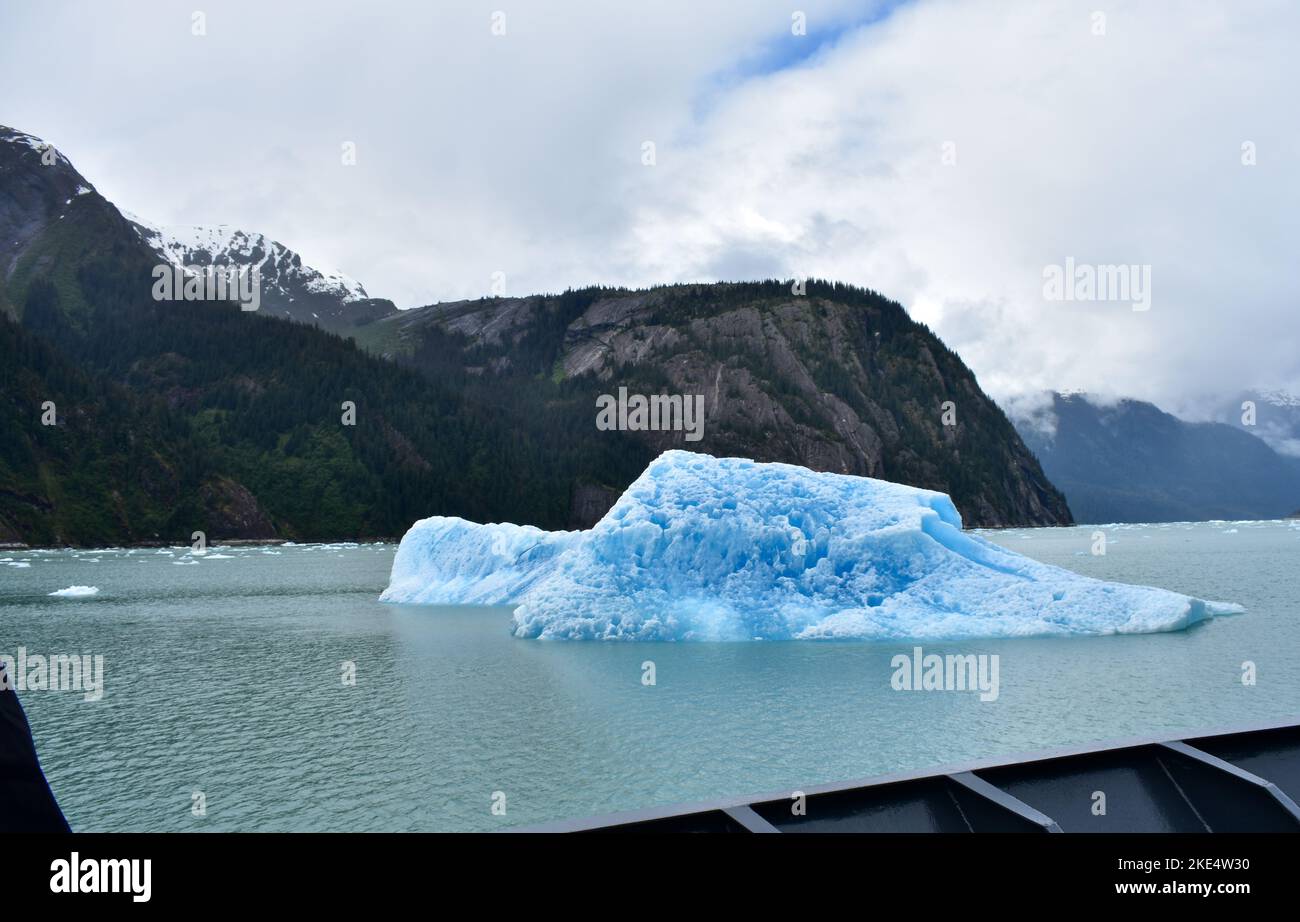 Glacier floating in alaskan ocean hi-res stock photography and images ...