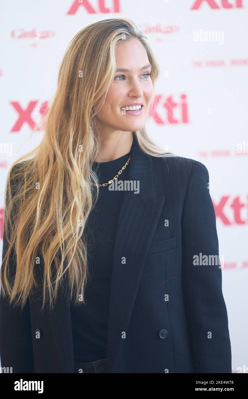 November 10, 2022, Madrid, Madrid, Spain: Bar Refaeli poses as new Xti ...