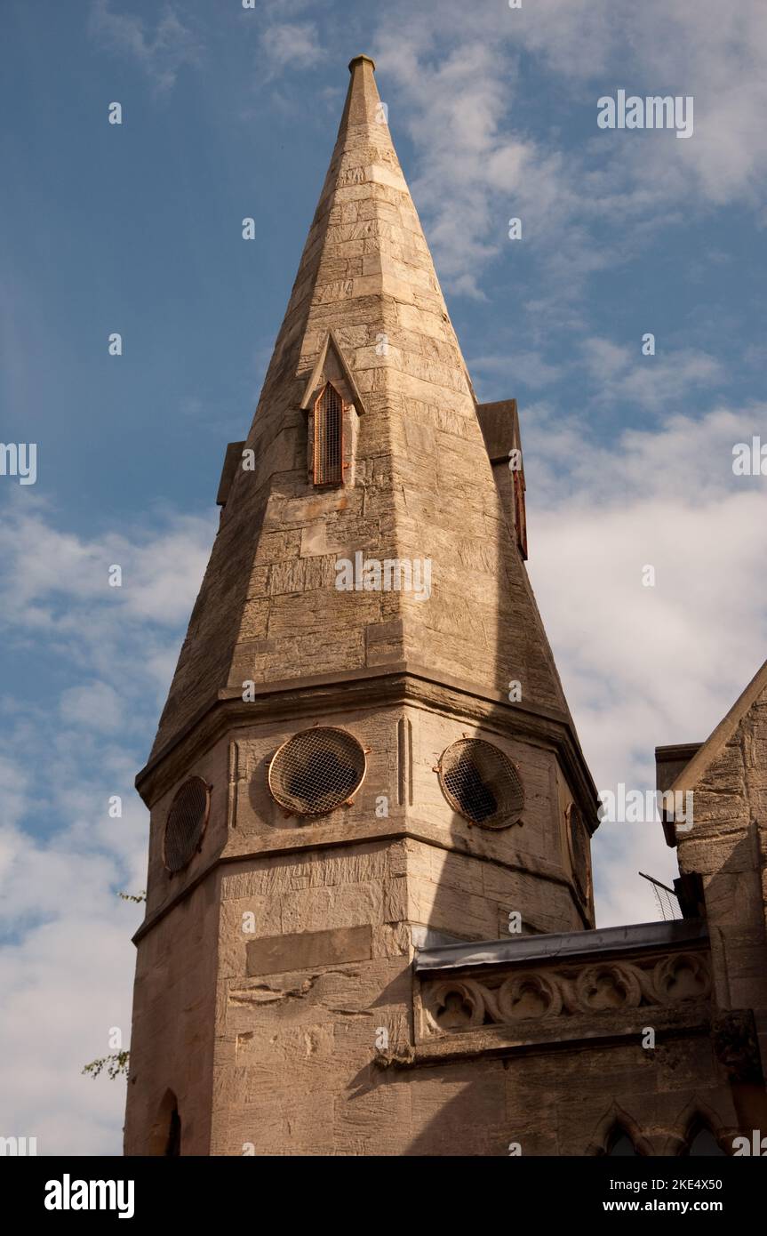 Steeple, Highgate United Reformed Church, Highgate, London, UK Stock ...