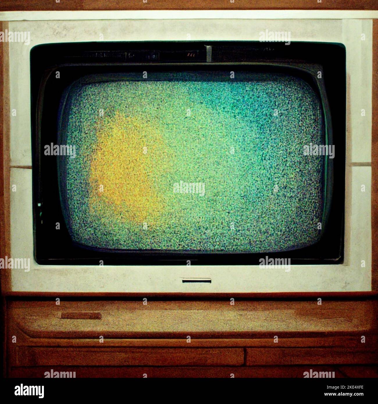 Blurry Screen Television