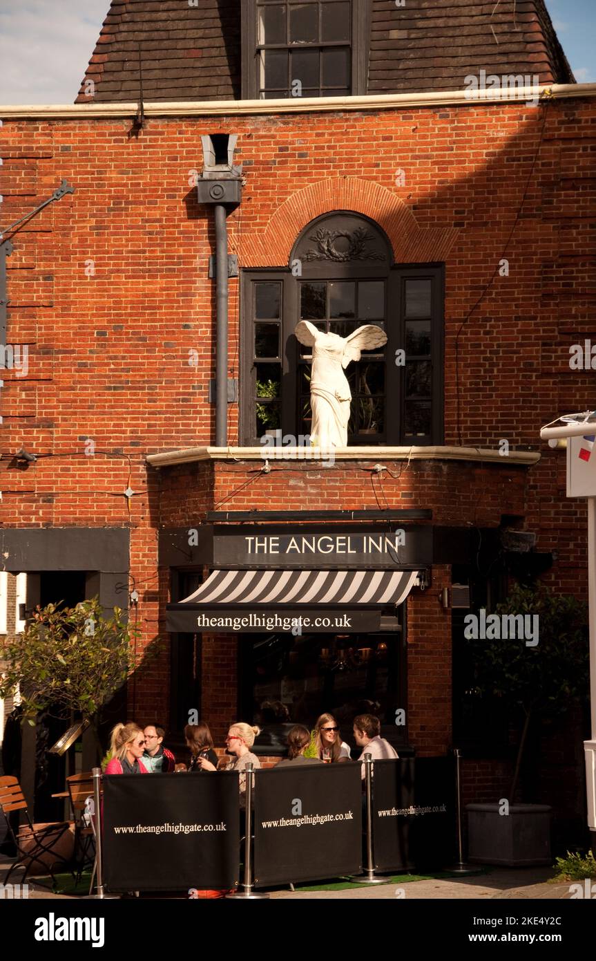 Angel pub highgate hi-res stock photography and images - Alamy