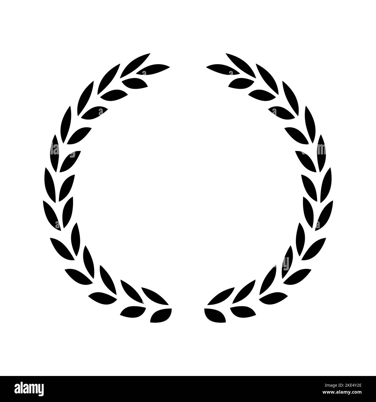 Leaves branch frame icon simple design Stock Vector Image & Art - Alamy