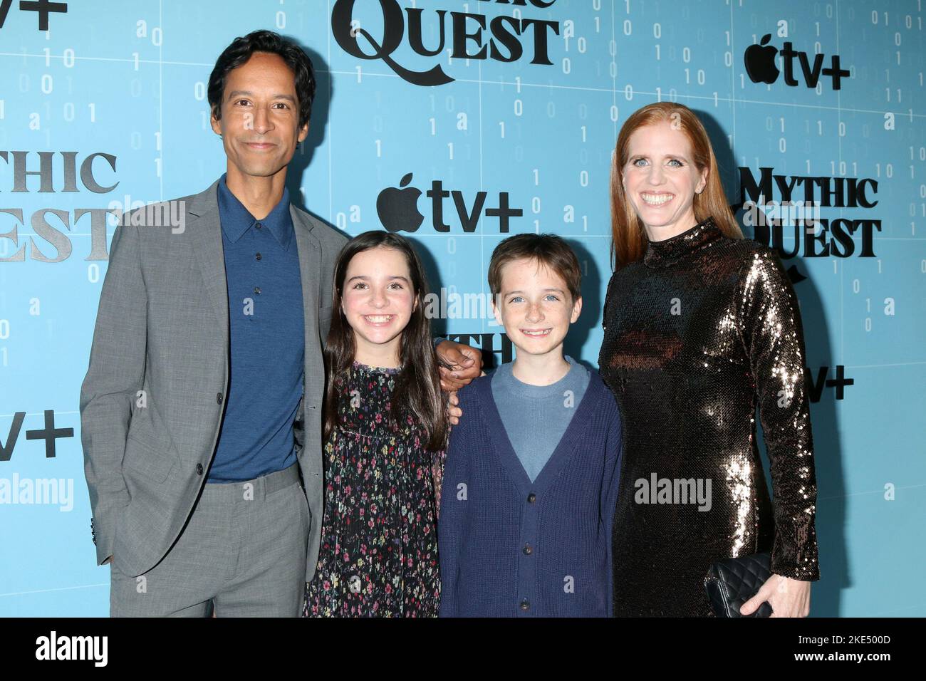 Los Angeles Nov 9 Danny Pudi Fiona Leigh Pudi James Timothy Pudi Bridget Showalter Pudi At