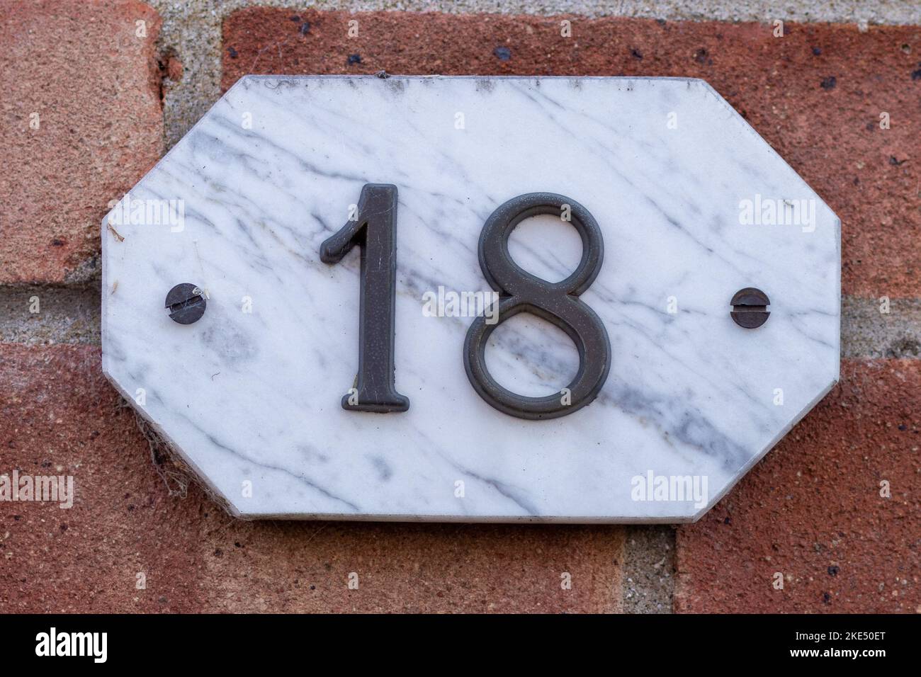 18 number plate hi-res stock photography and images - Alamy