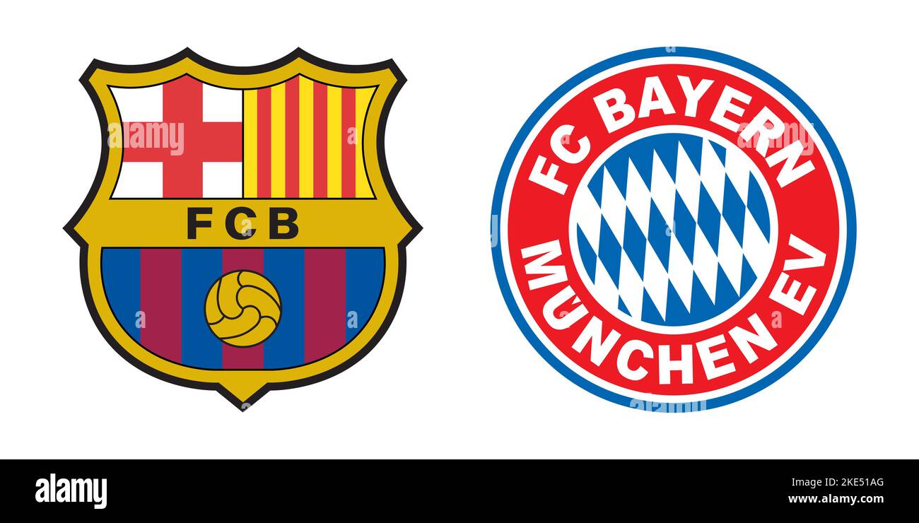 Barcelona 2022 soccer Stock Vector Images - Alamy