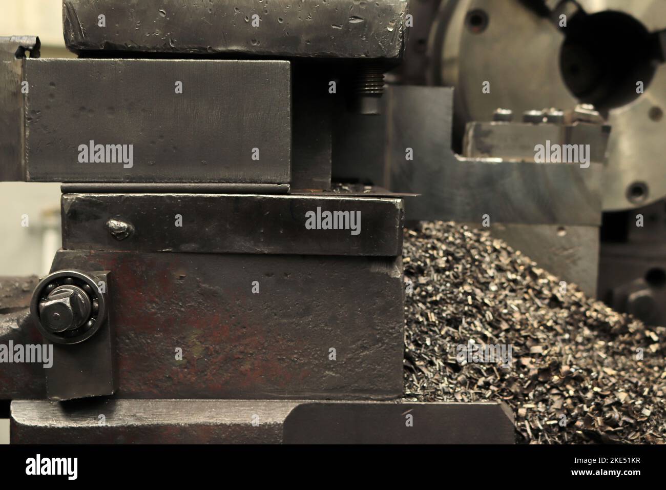 Machining chips hi-res stock photography and images - Alamy