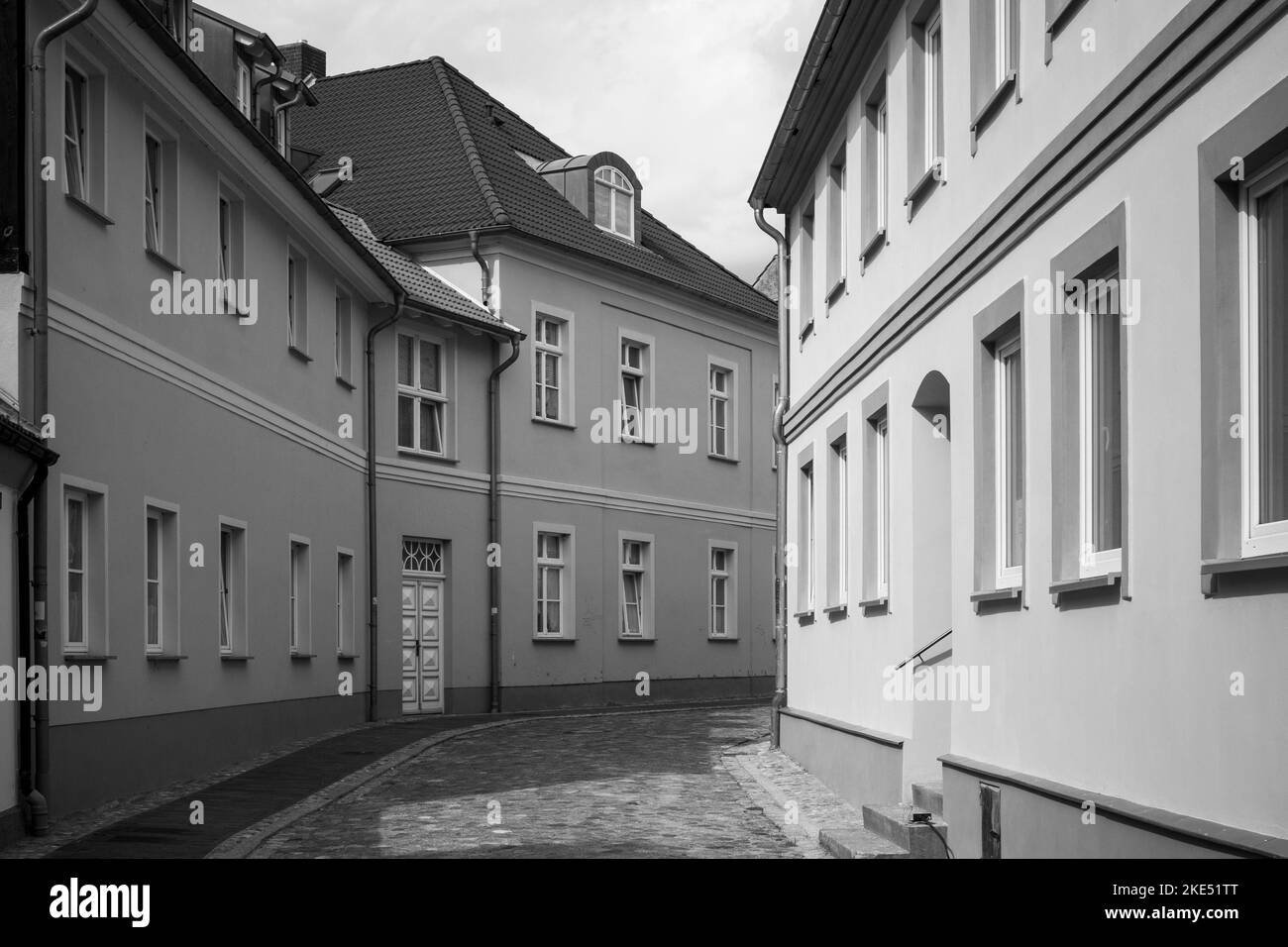 Medieval road Black and White Stock Photos & Images - Alamy