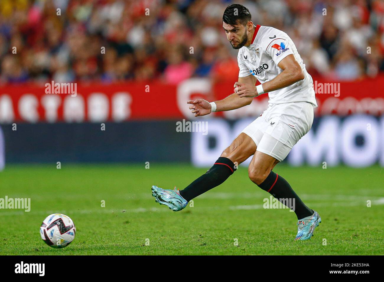 Sevilla, Spain, 09/11/2022, Rafa Mir of Sevilla FC during the La Liga ...