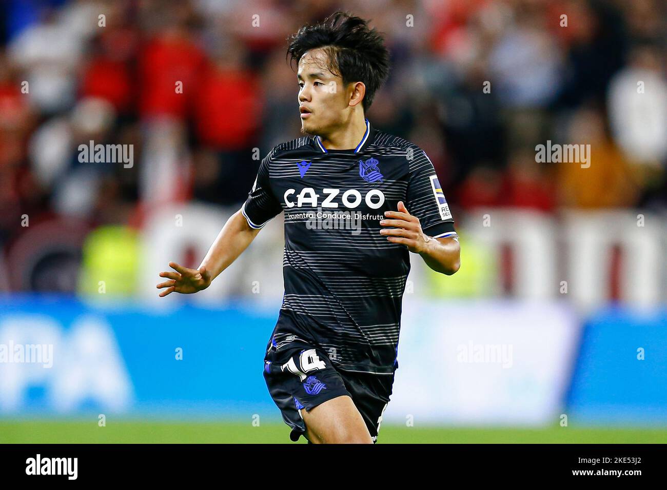 Sevilla, Spain, 09/11/2022, Takefusa Kubo of Real Sociedad during the ...