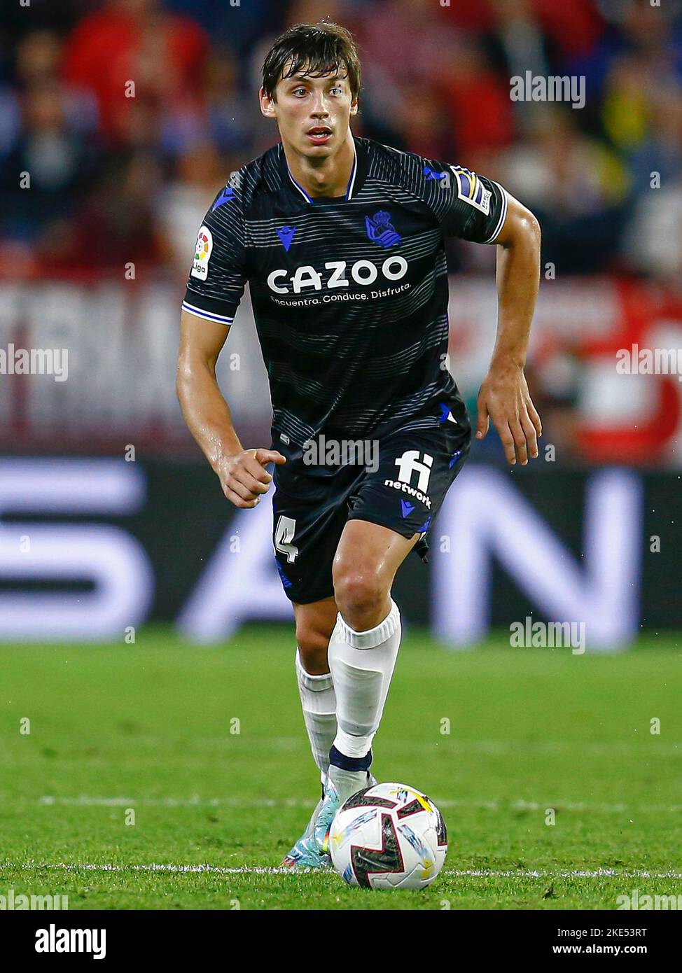 Robin Le Normand of Real Sociedad during the La Liga match between ...