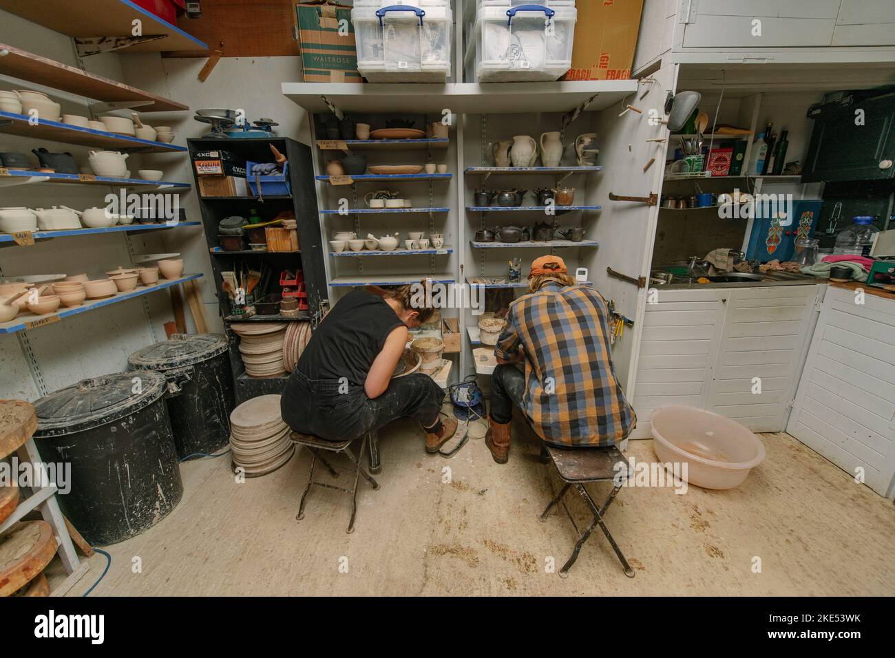 Picture By Jim Wileman - Pop Wilkinson and Jez Anderson, who make ...